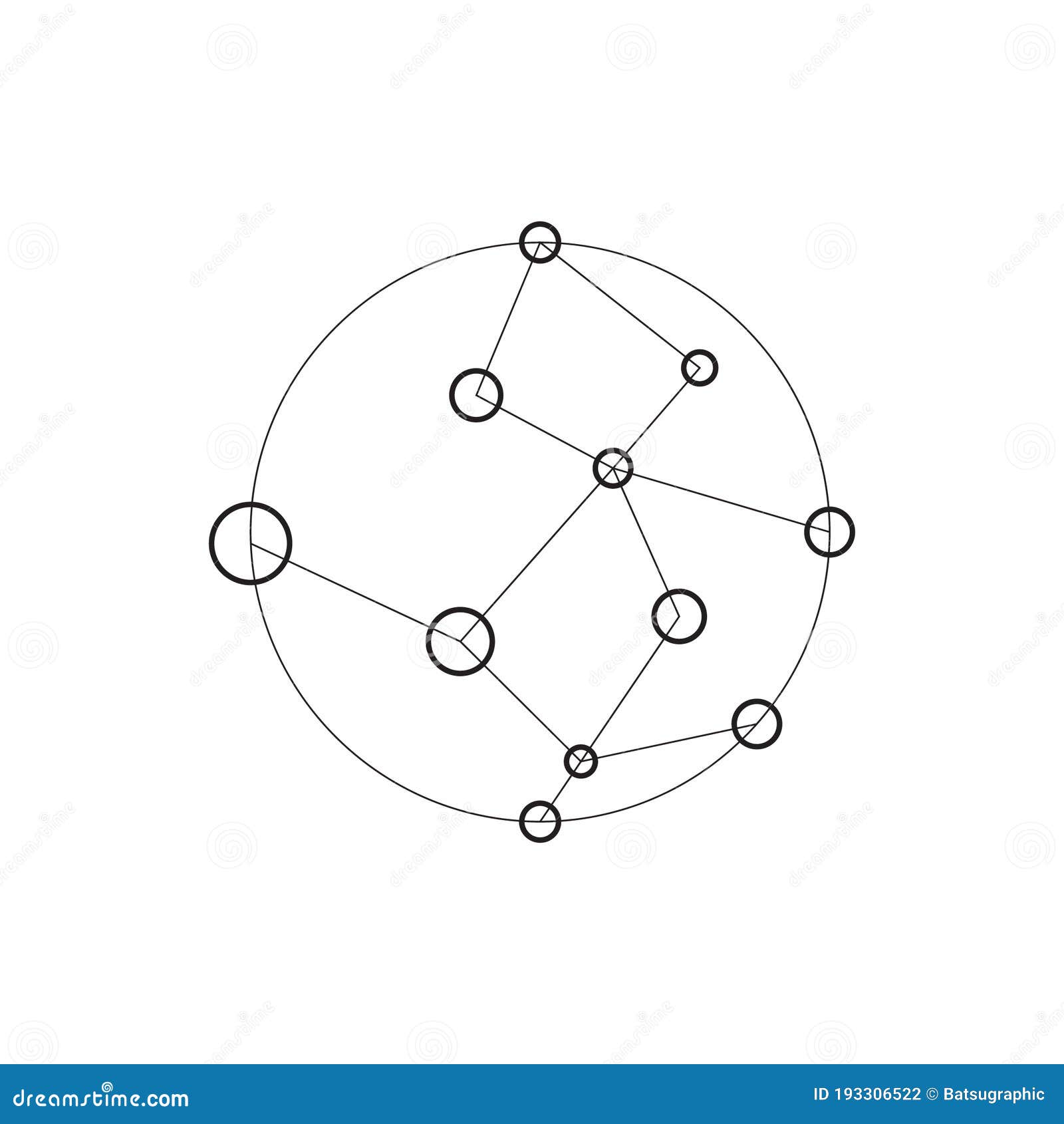 Global Connection Vector Icon Logo Design Stock Vector - Illustration ...