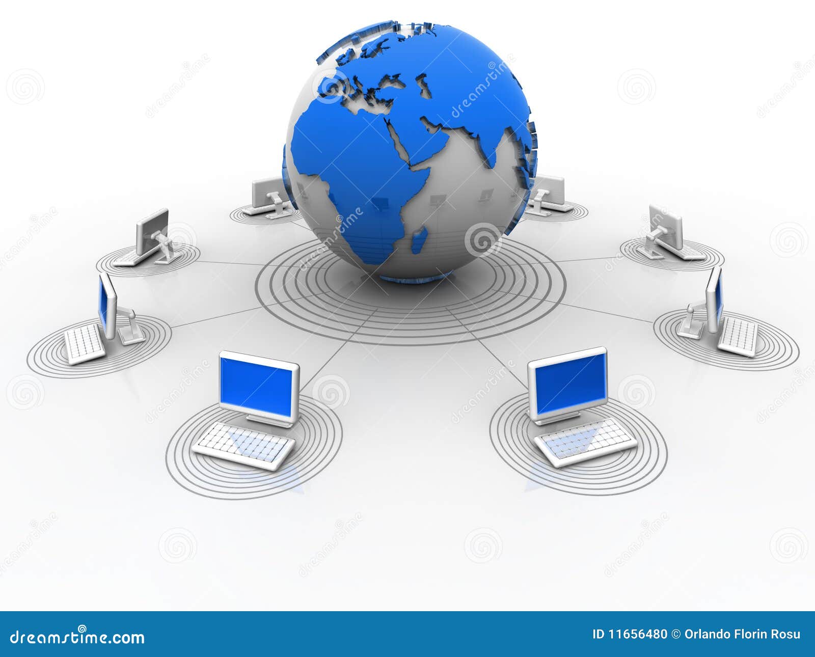 Global connections stock illustration. Illustration of render - 11656480
