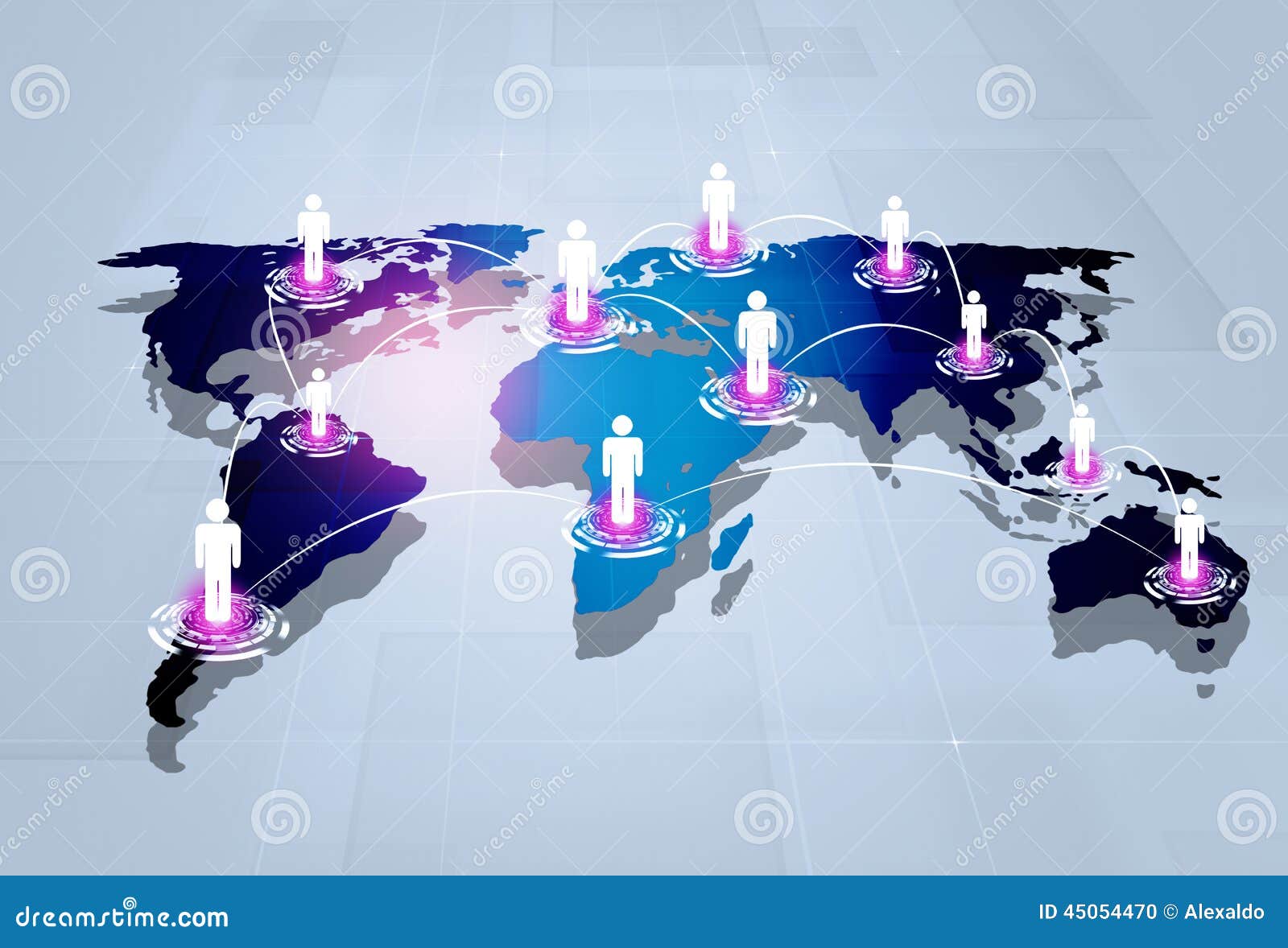 Global Connections stock illustration. Illustration of internet - 45054470