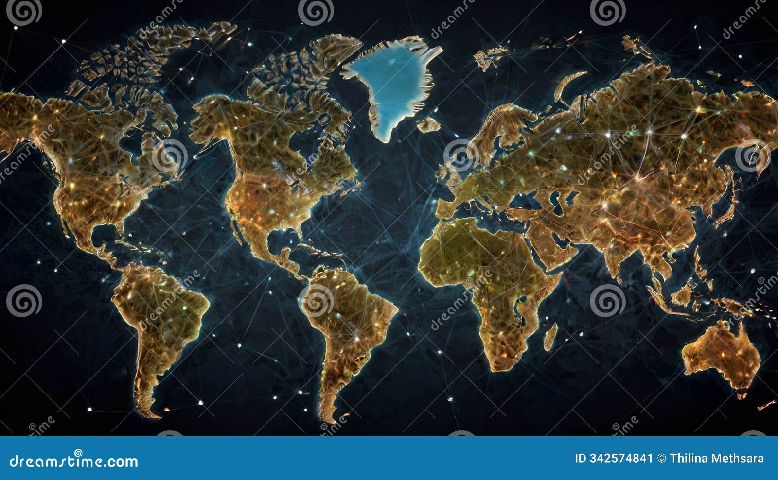 Global Connectivity: a Networked World Map Stock Image - Image of ... Global Connectivity: a Networked World Map Stock Image - Image of ...