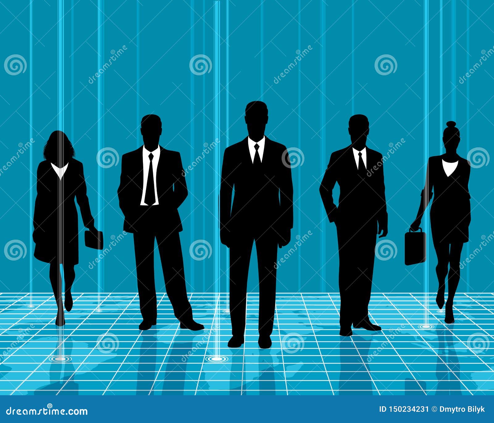 Global Coverage Client Base Stock Vector - Illustration of export ...