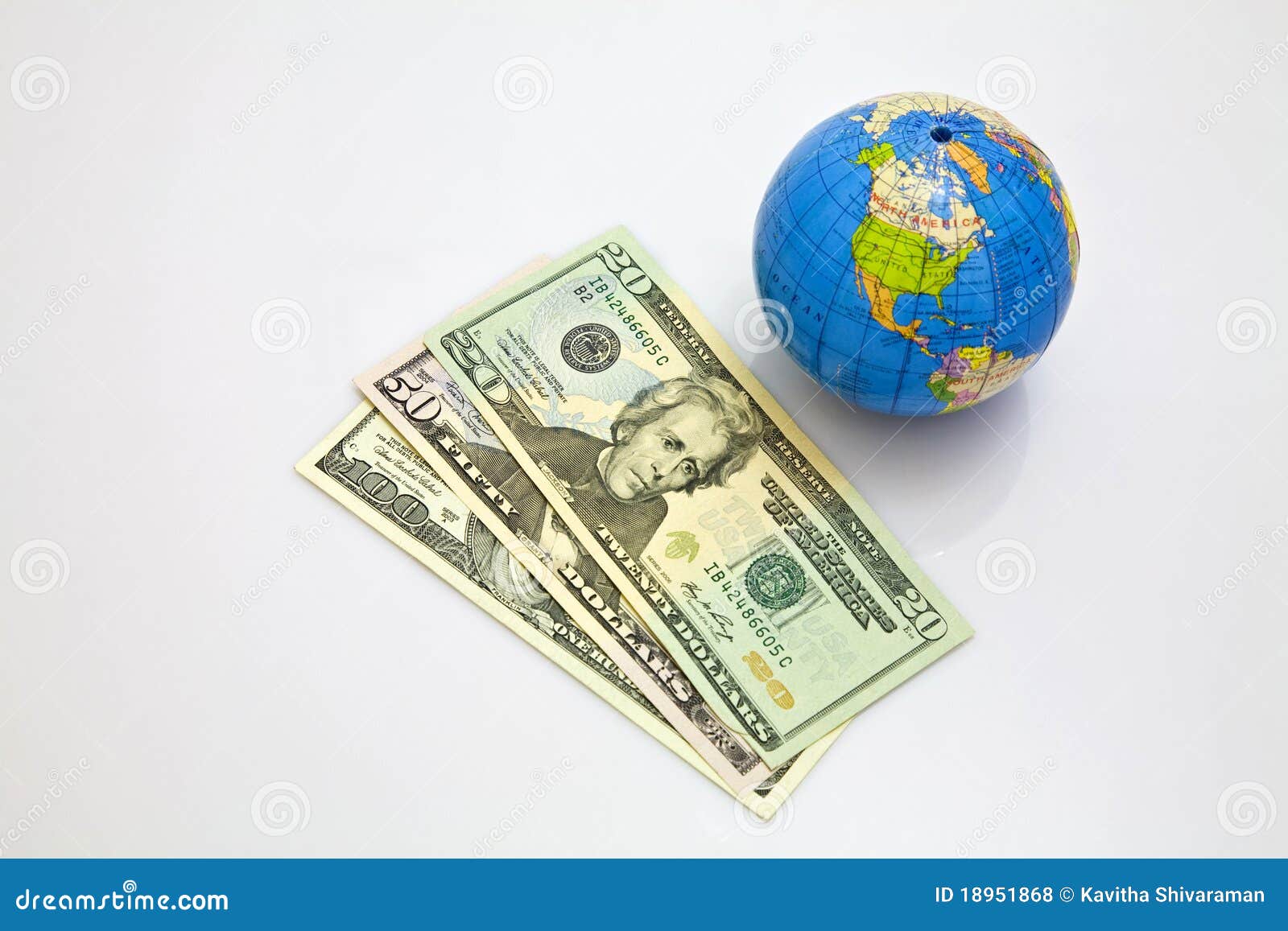 Global Currency stock photo. Image of copyspace, white - 18951868