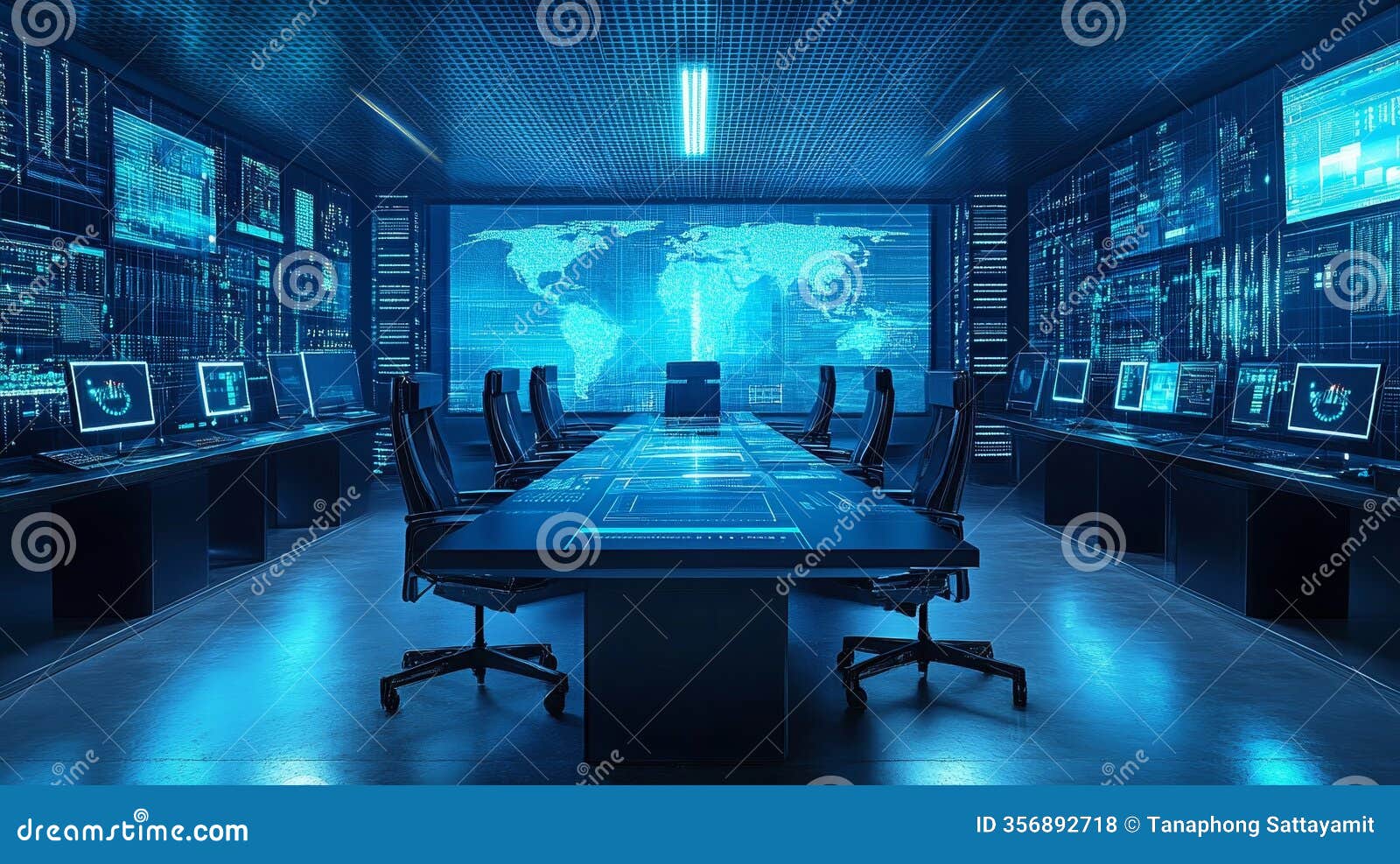 Global Cybersecurity Mesh Network Command Center Secure Global Network