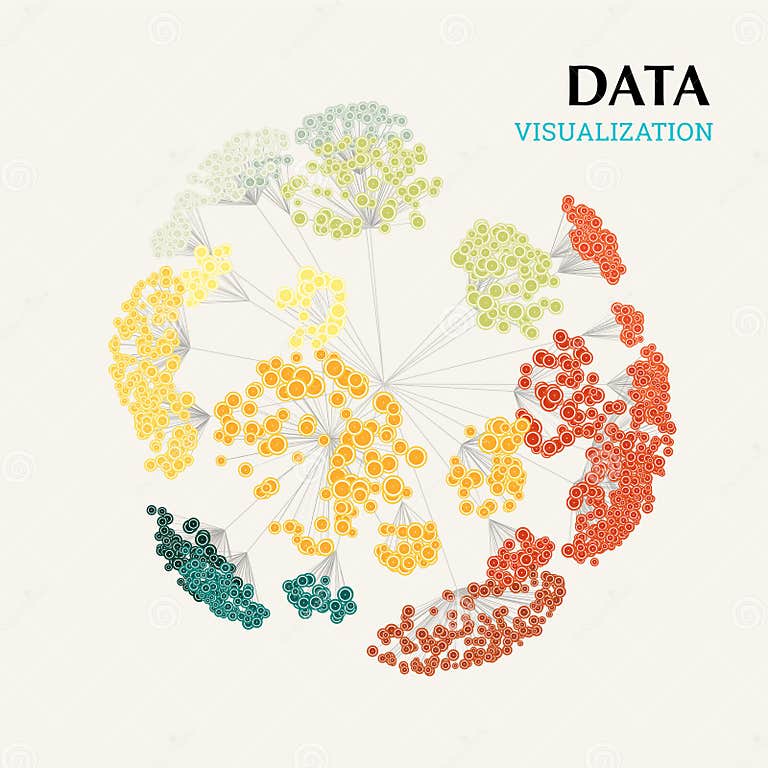Global Data Complexity Representation Big Data Concept Visualization Analytics Abstract