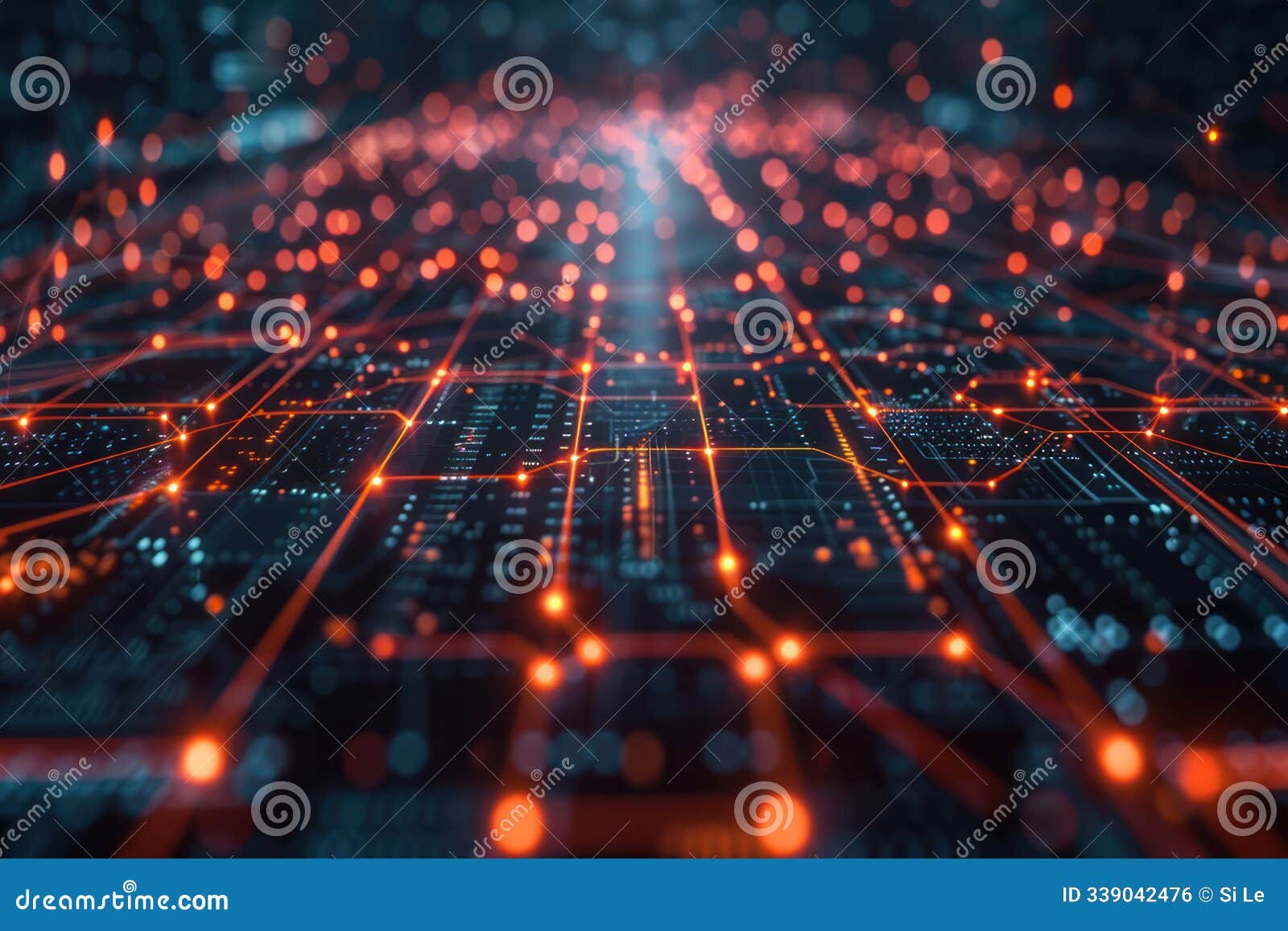 Global Data-Driven Business Navigation with Abstract Tech Backgrounds ...