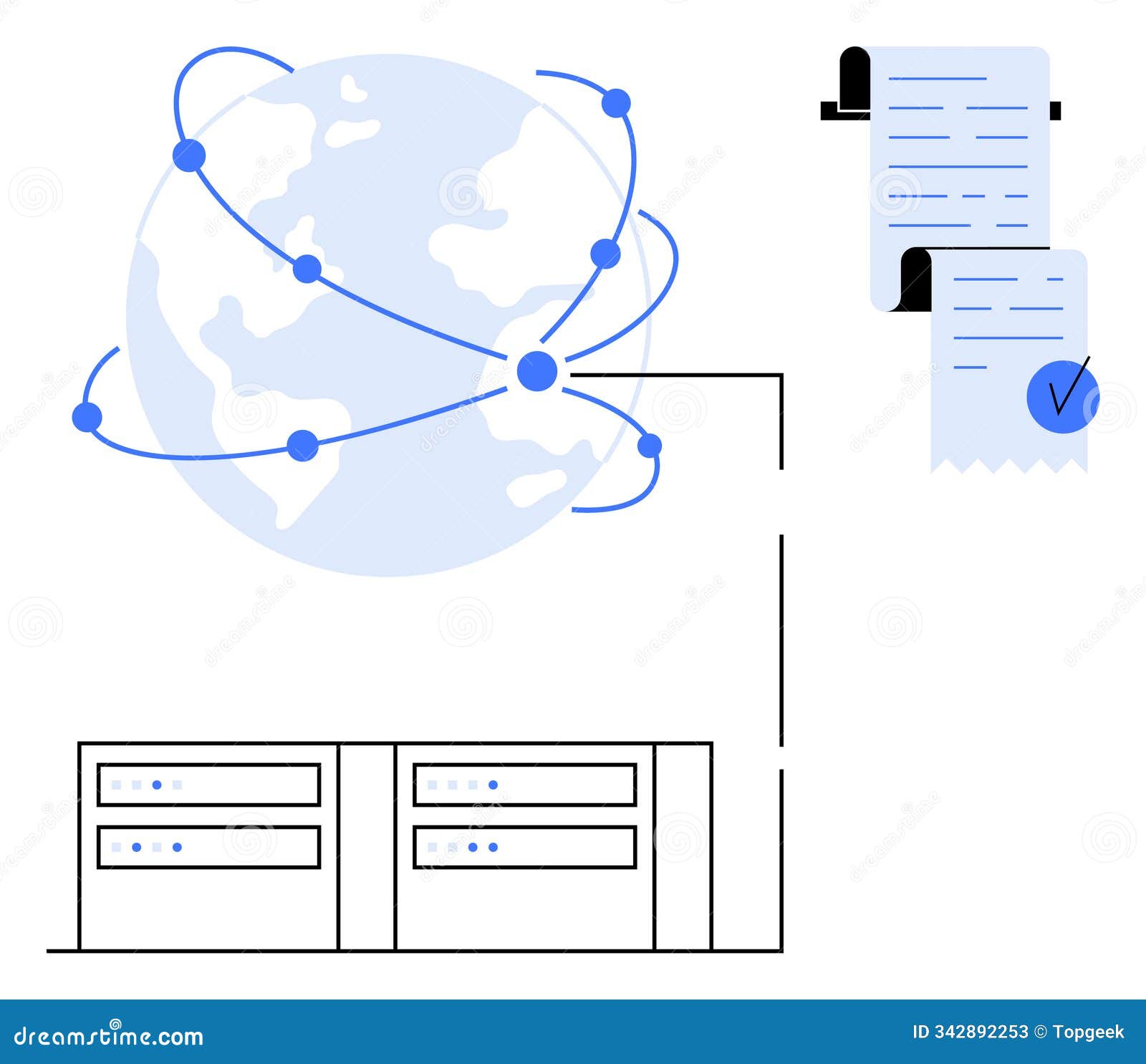 Global Data Management and Networking Concept with Document ...
