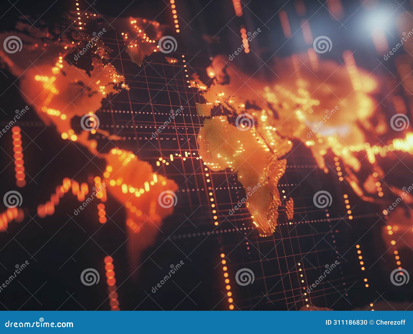 Global Data Network Connectivity Stock Photo - Image of information ...