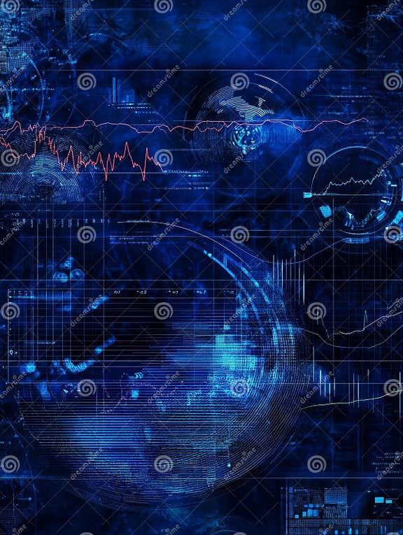 Global Data Network Visualization Network Technology Analytics Global Futuristic Symbolizing ...