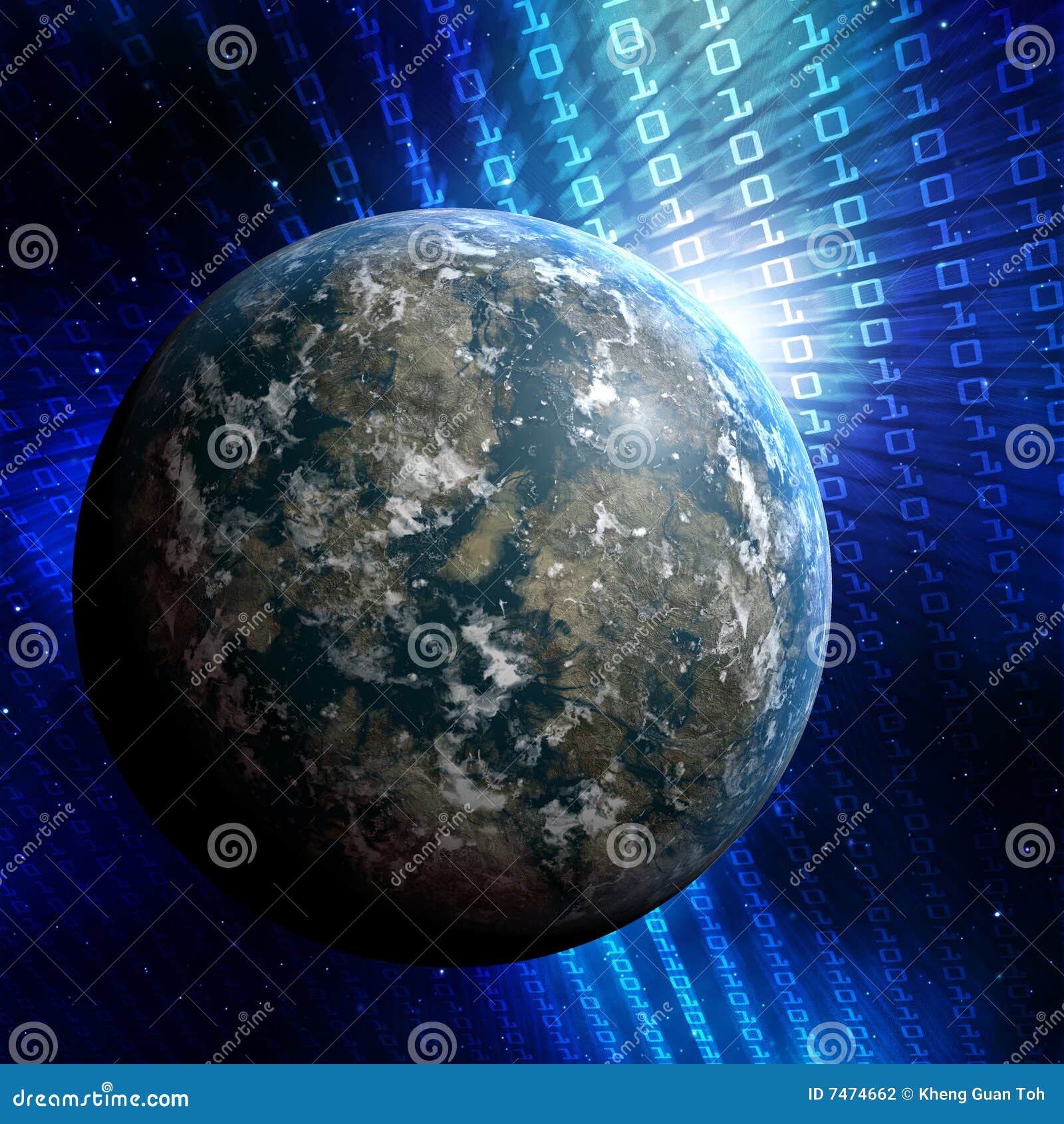 Global data transfer stock illustration. Illustration of program - 7474662