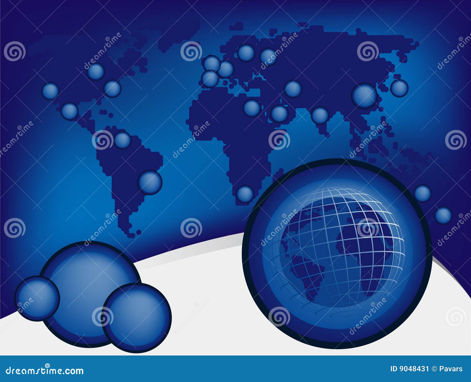 Global design background stock vector. Illustration of wave - 9048431