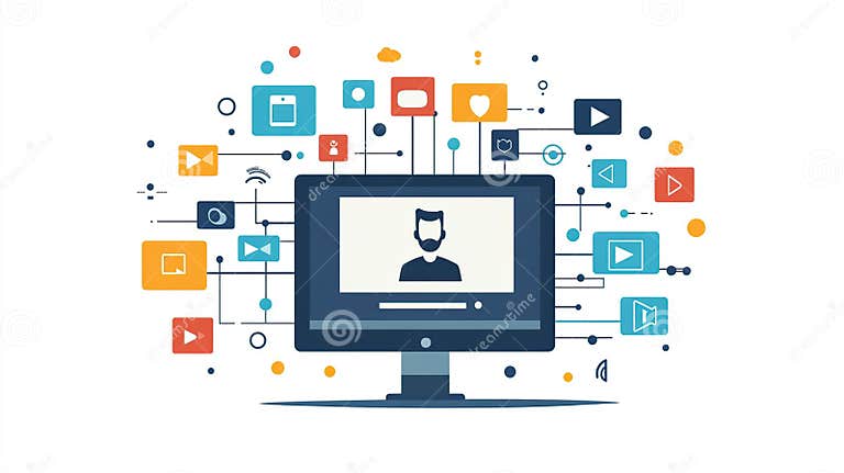 Global Digital Network: a Visual Representation of Online Connectivity ...