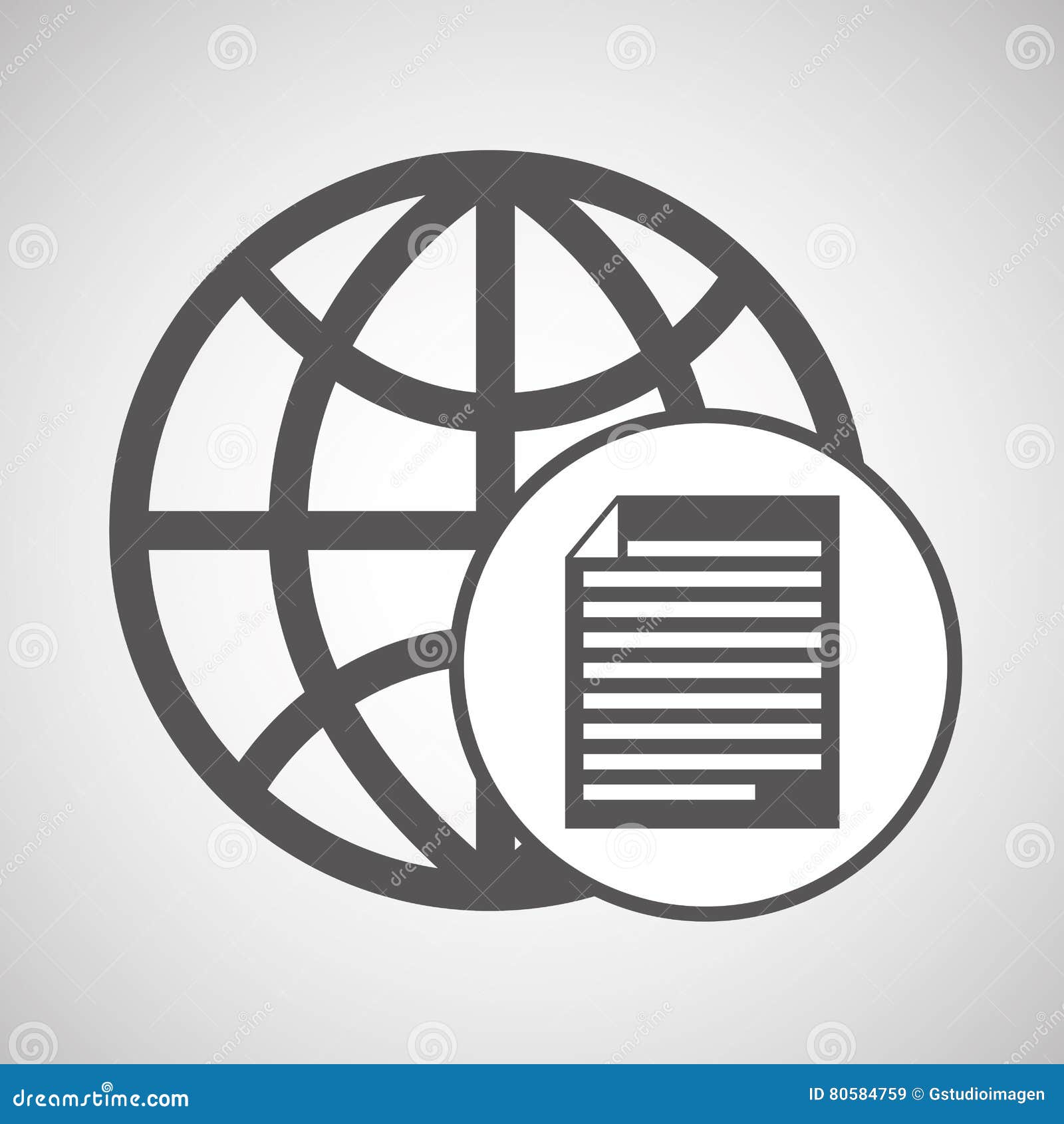 Global Digital Paper Network Design Stock Vector - Illustration of ...