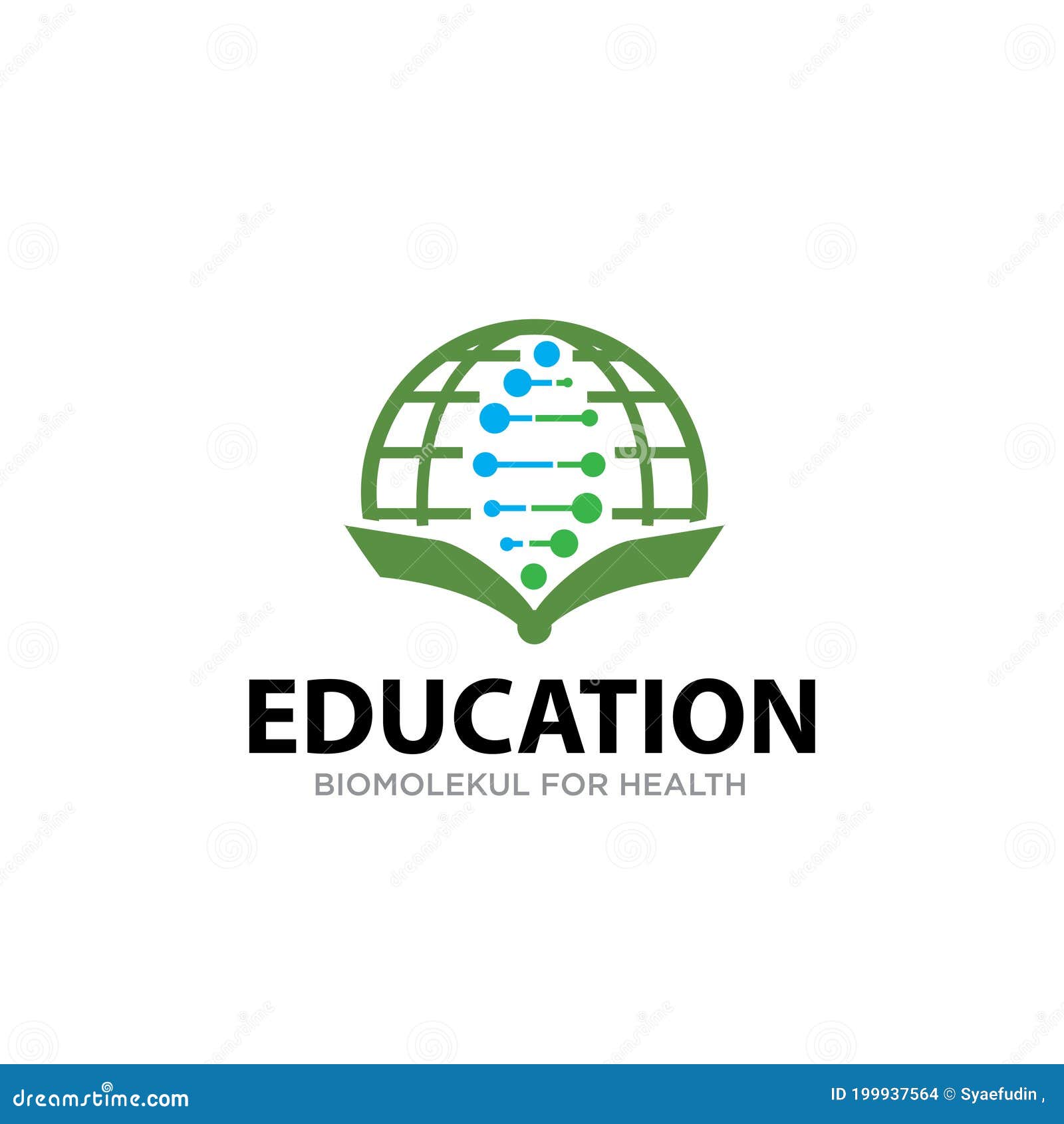 Global Dna Logo Designs for Medical University Stock Vector ...