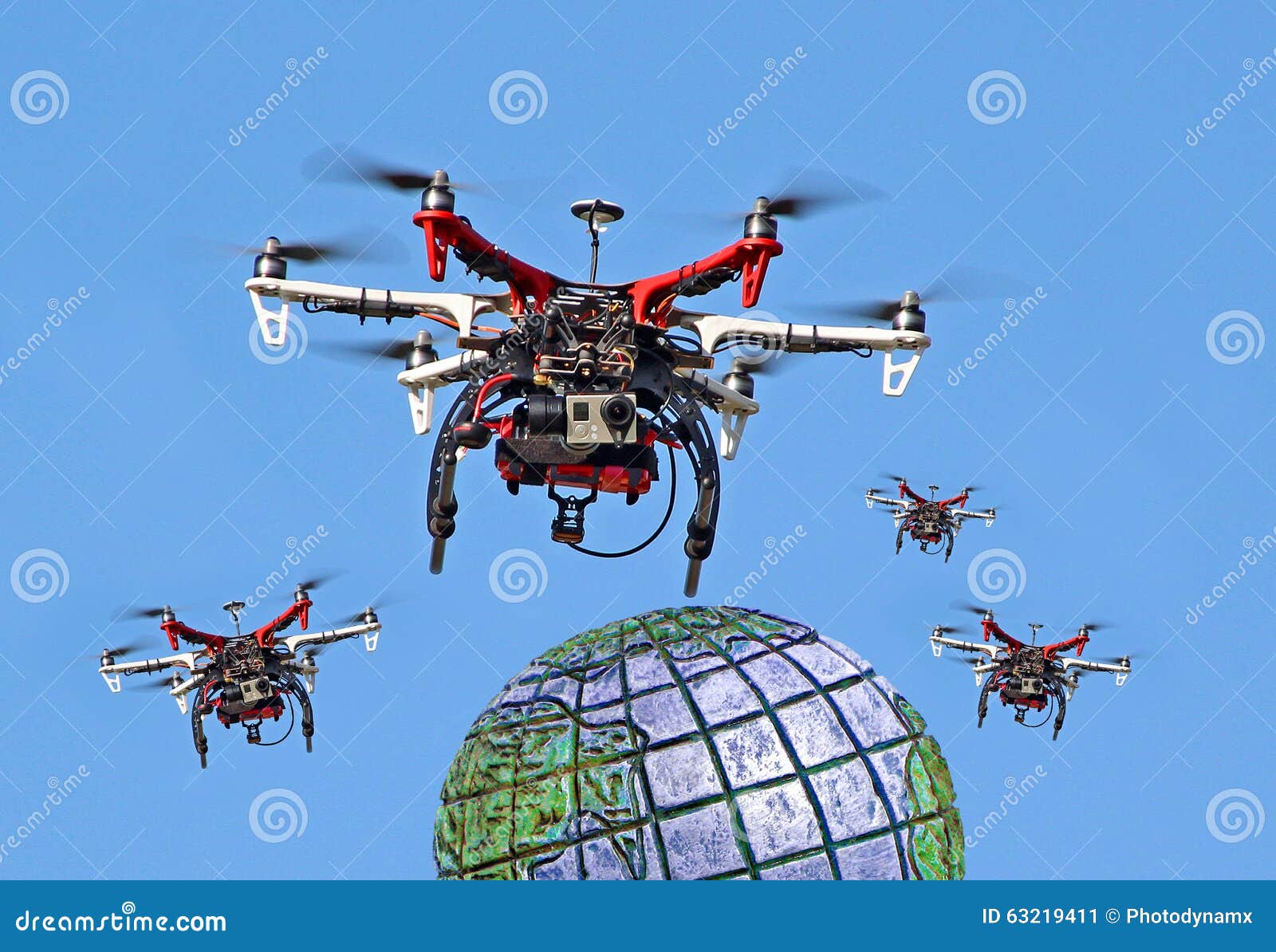 Global drones stock image. Image of drones, aerial, spying - 63219411