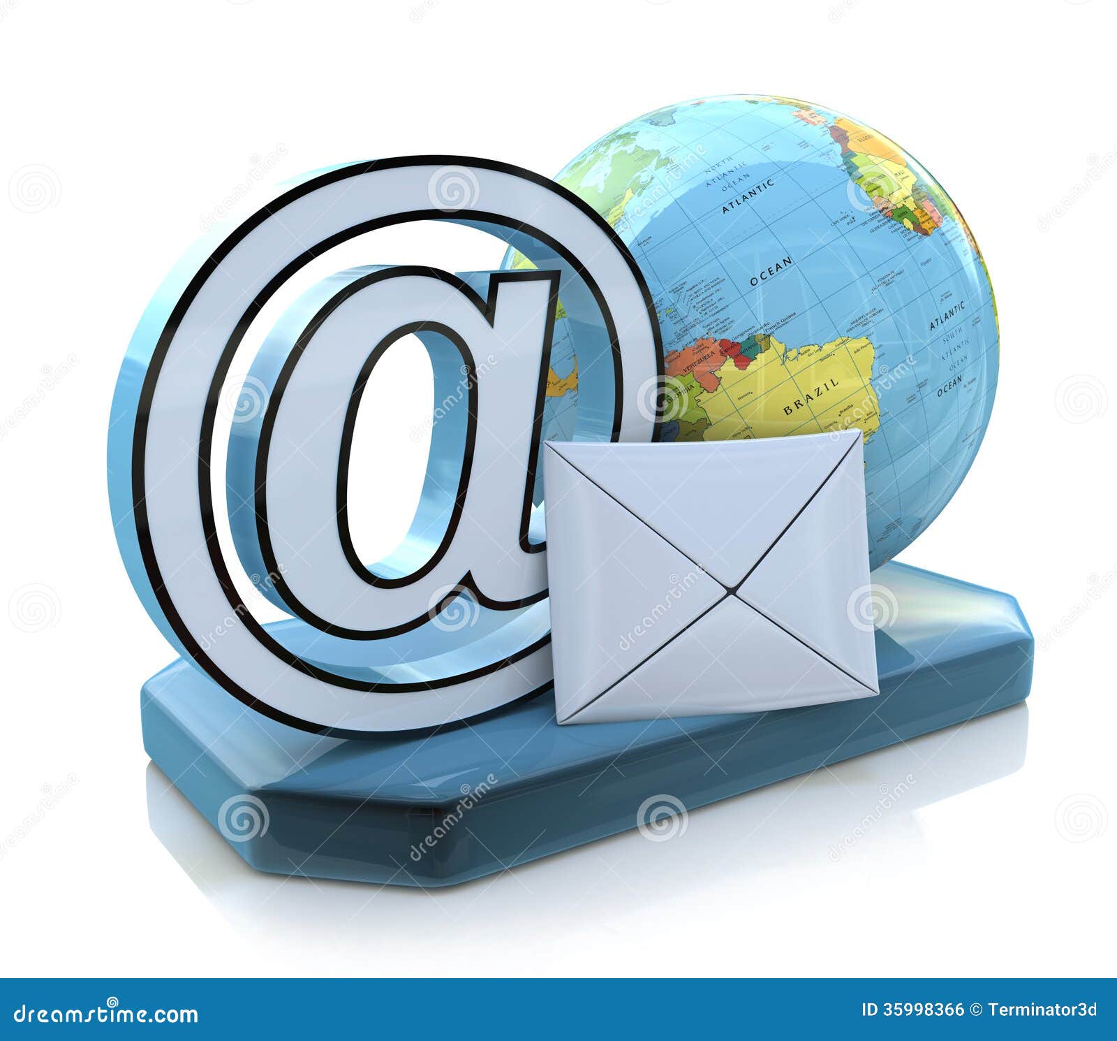 Global e-mail stock illustration. Illustration of information - 35998366