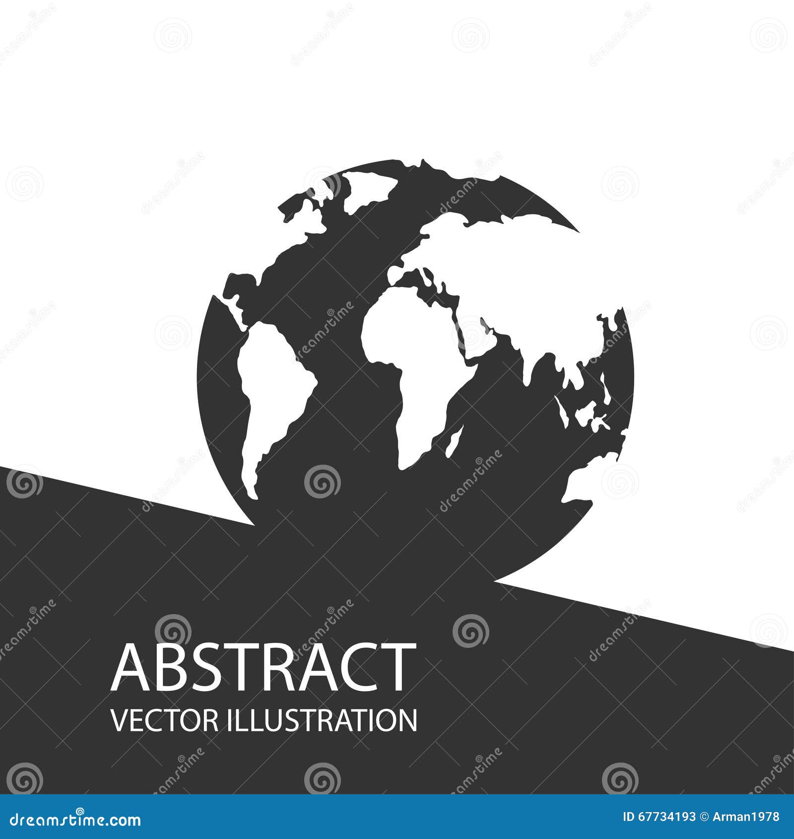 Global Earth Planet Abstract Network Vector Logo Design Template. Stock ...
