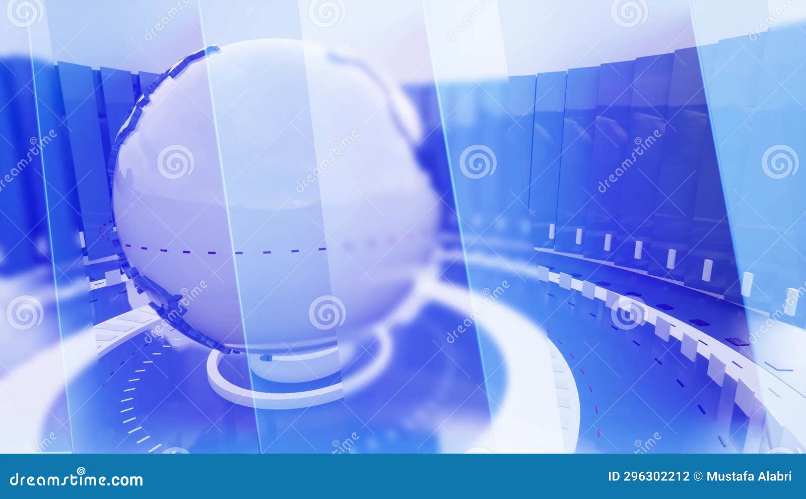 Global Earth Rotating Digital World Breaking News Studio Background ... Global Earth Rotating Digital World Breaking News Studio Background ...