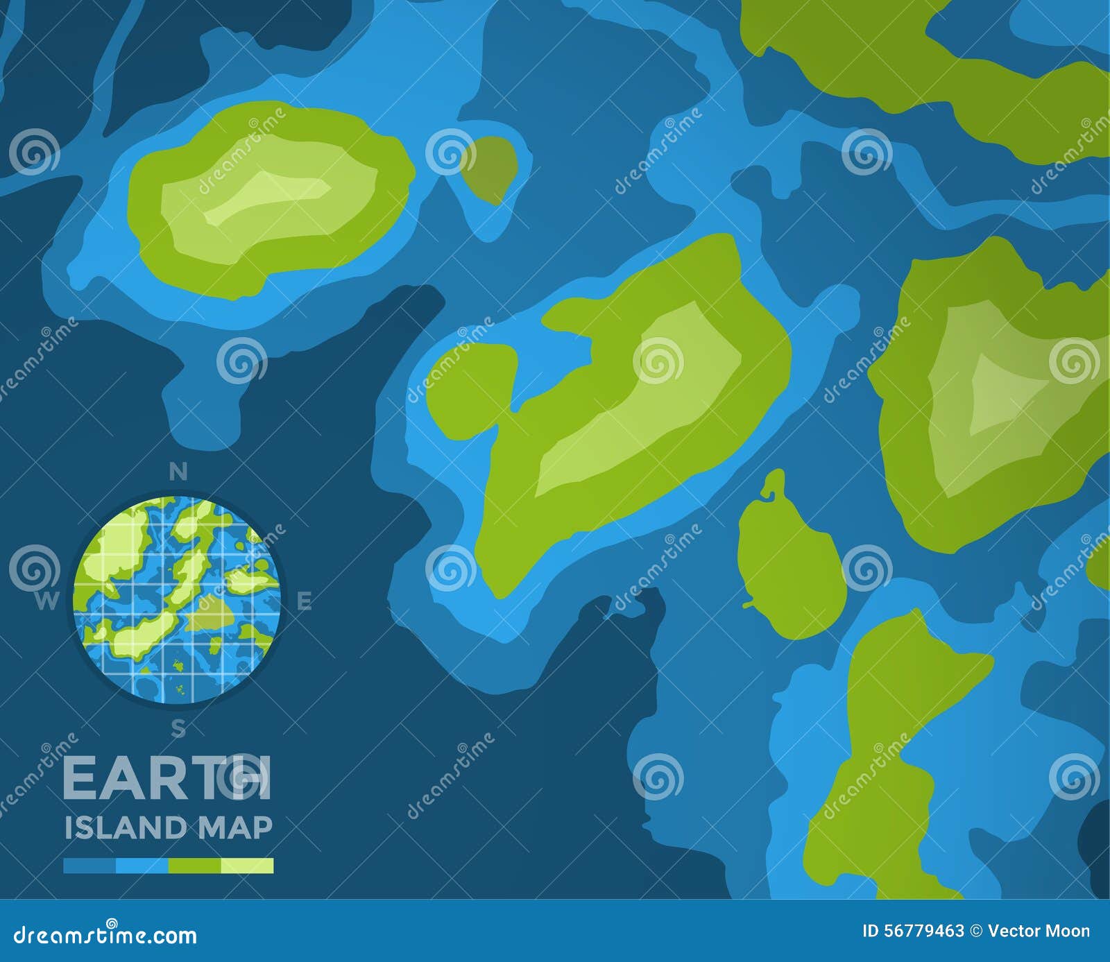 Global Earth Vector Map on Background. Texture Stock Vector ...