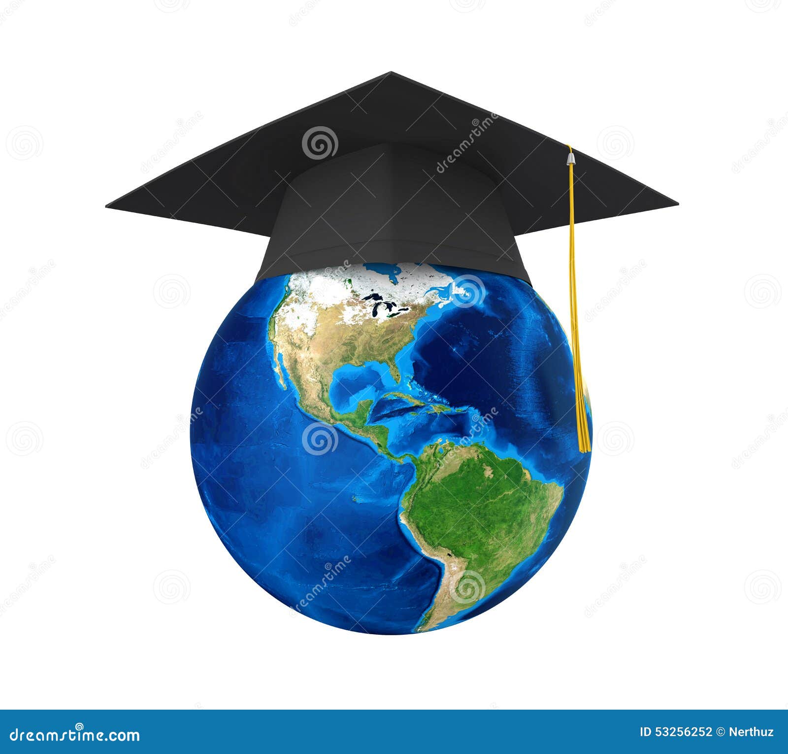 Global Education Illustration Stock Illustration - Illustration of ...