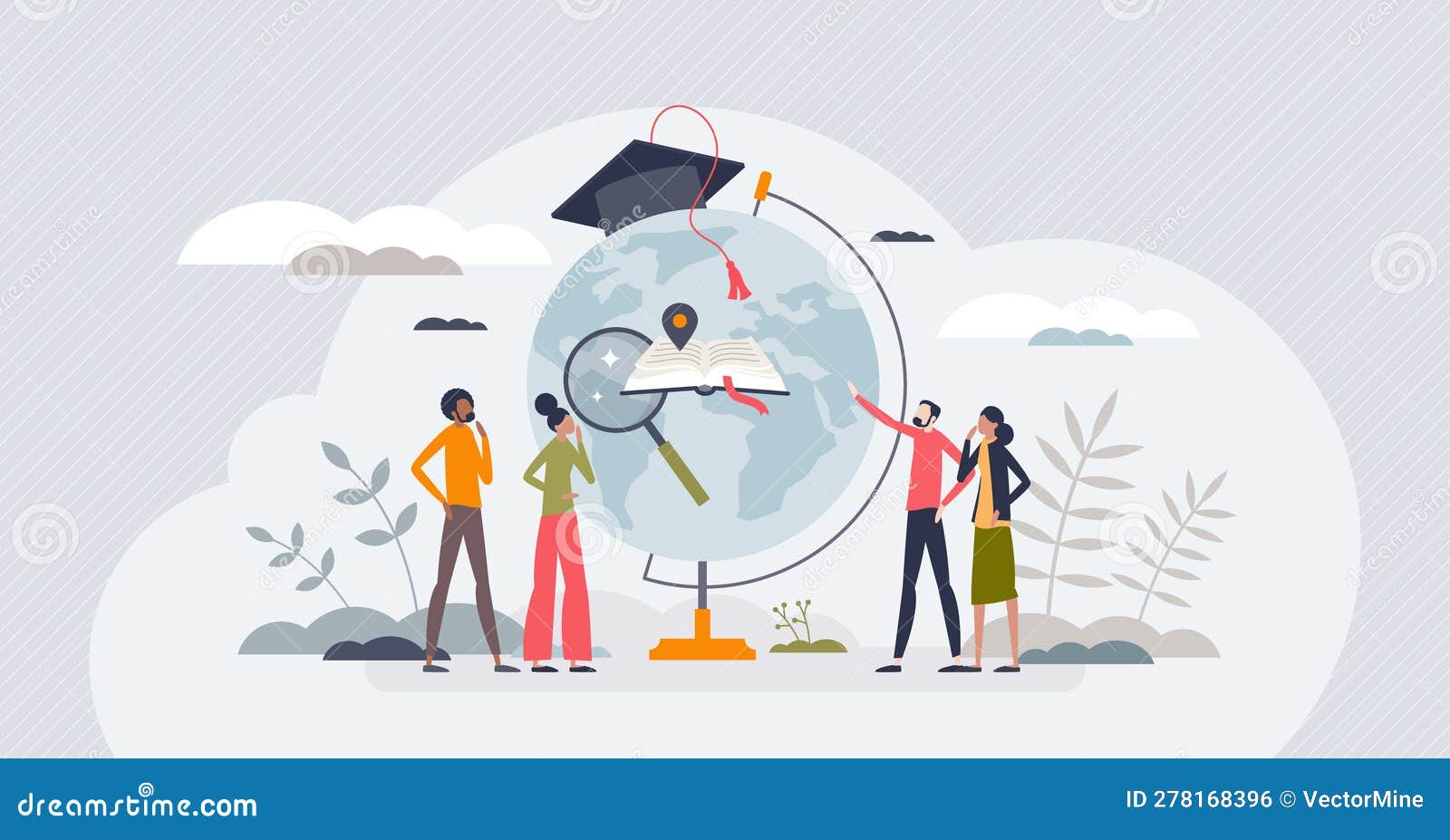 Global Education and Learning Abroad for Knowledge Tiny Person Concept ...