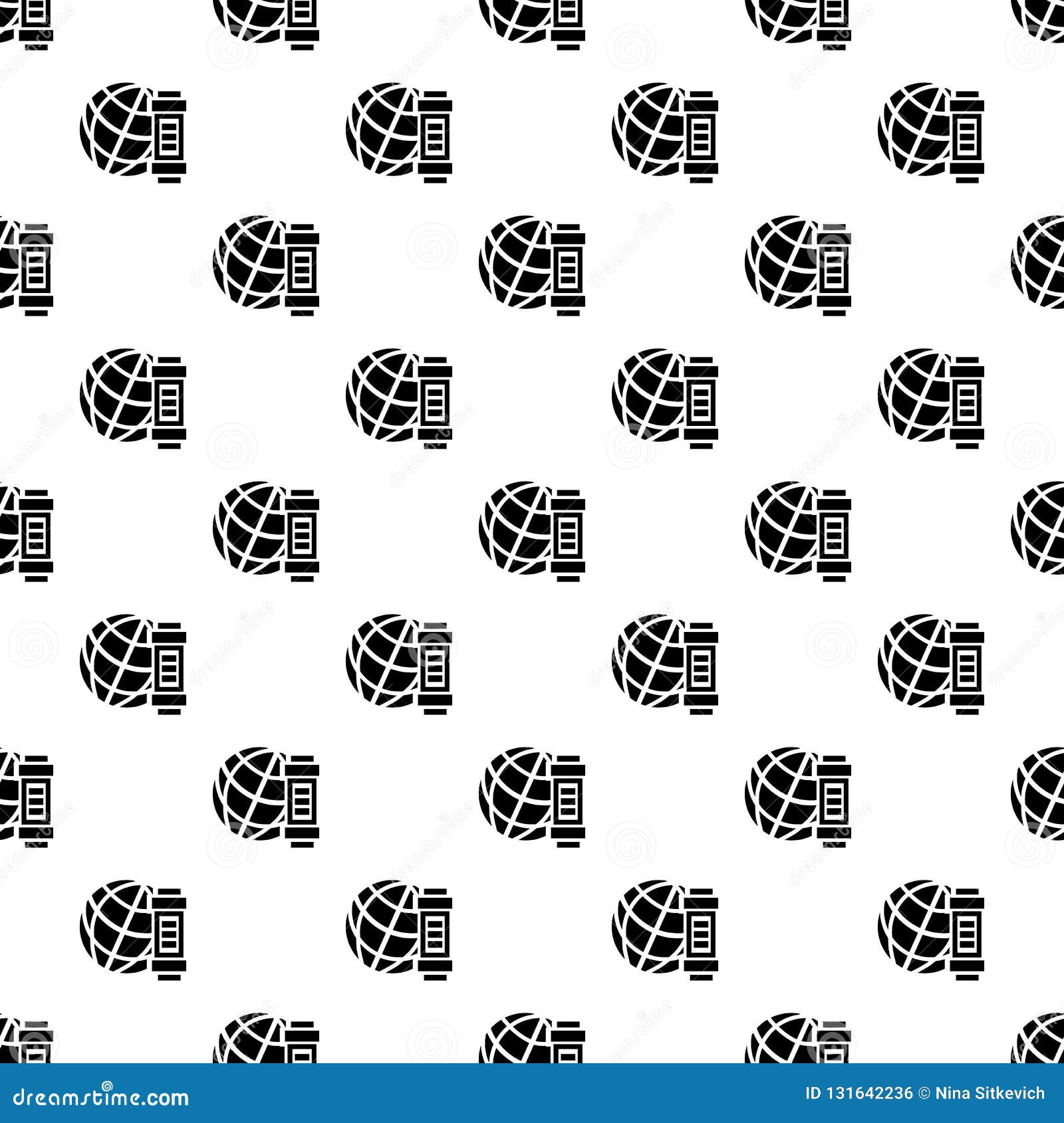 Global Energy Pattern Seamless Vector Stock Vector - Illustration of ...