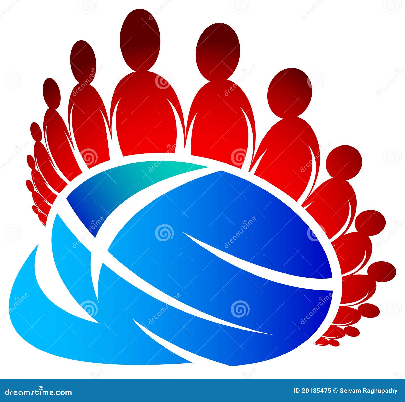 Global friends stock vector. Illustration of happy, globe - 20185475