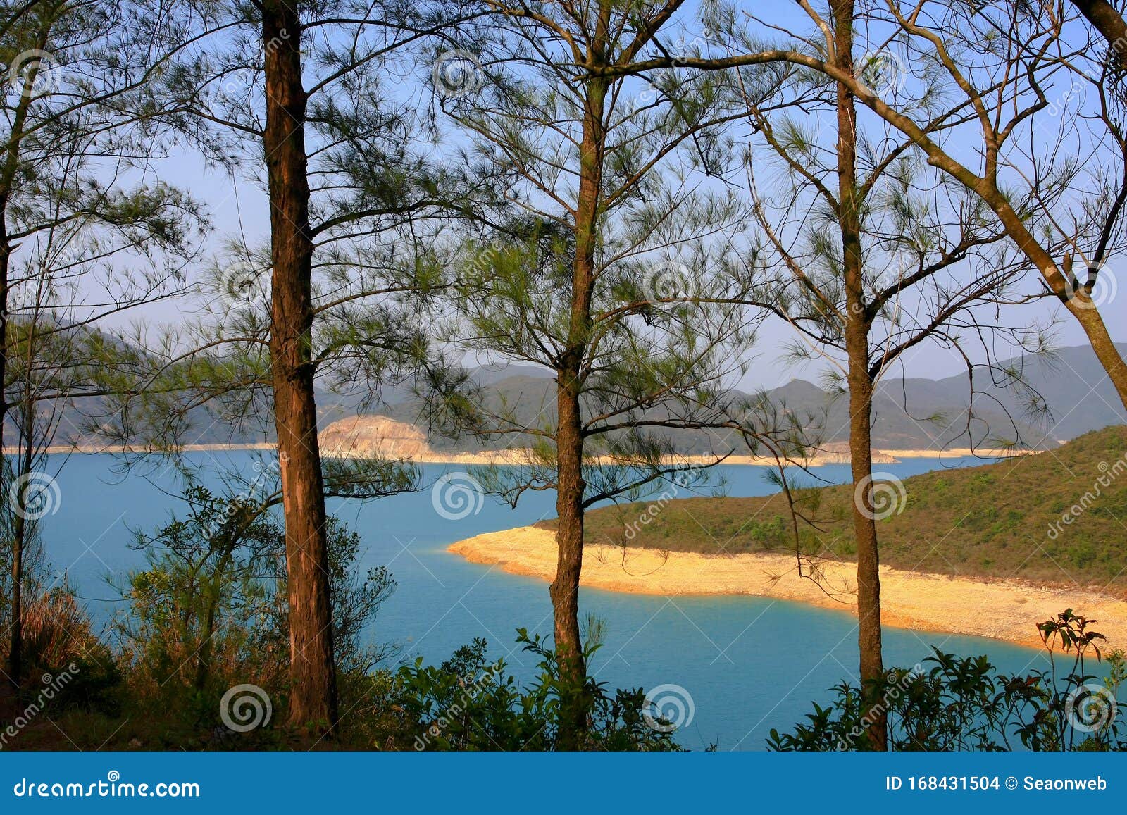Global Geopark of China. Sai Kung District Stock Photo - Image of water ...