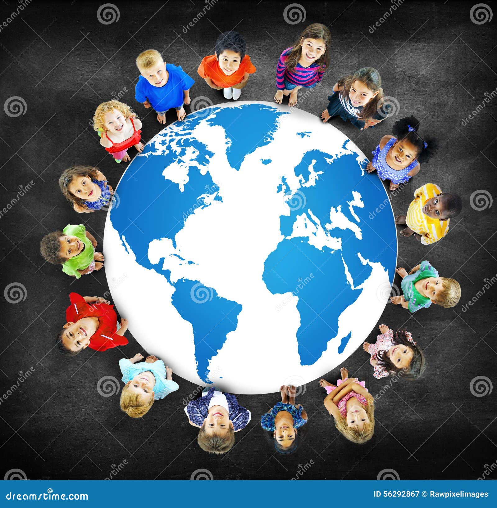 Global Globalization World Map Environmental Concservation Conce Stock ...