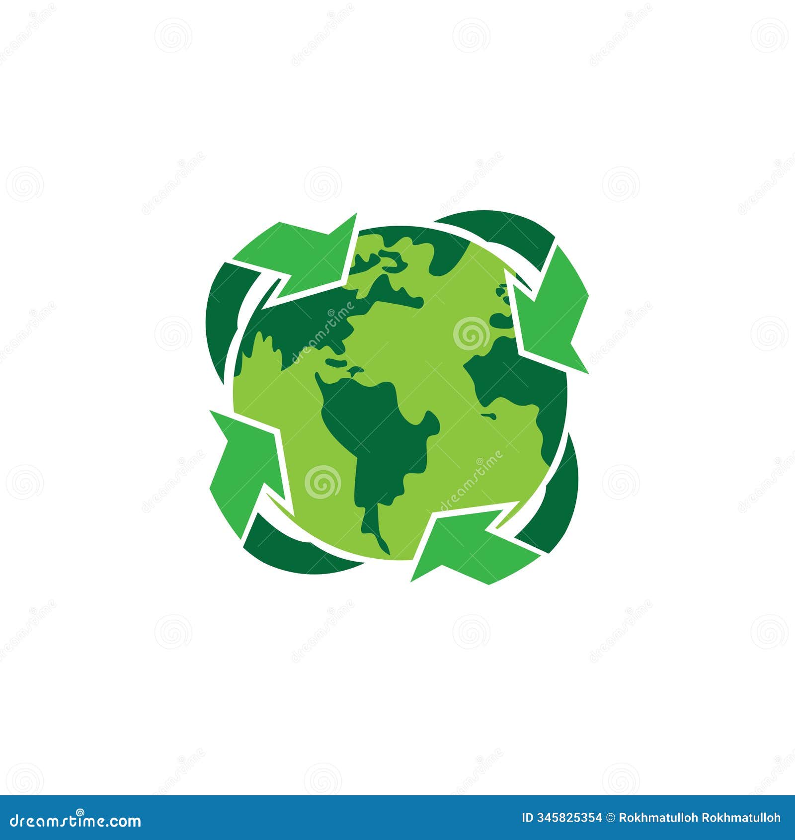 Global Greening Logo Nature Design Illustration Globe Vector Stock ...