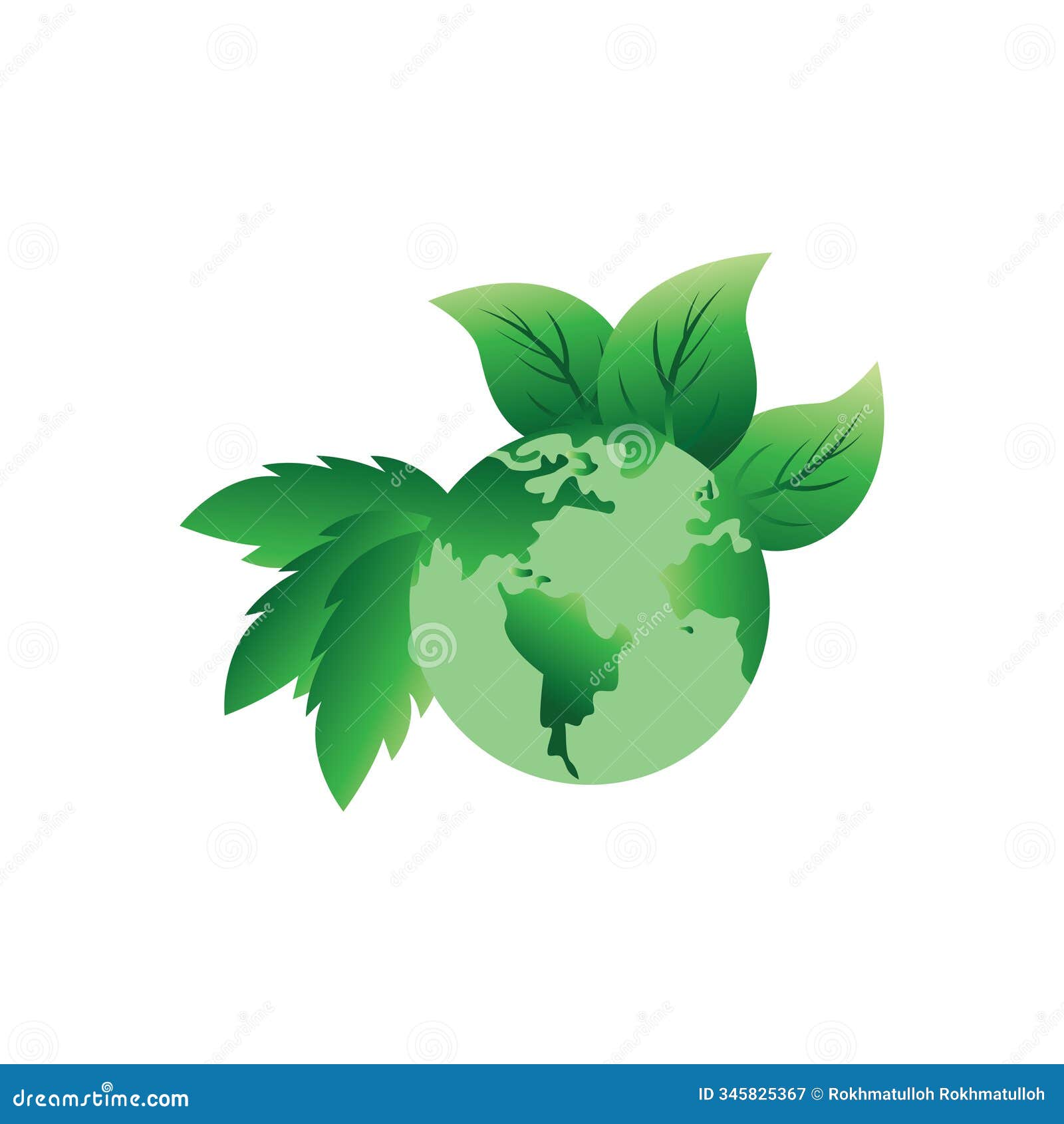 Global Greening Logo Nature Design Illustration Globe Vector Leaf Plant ...