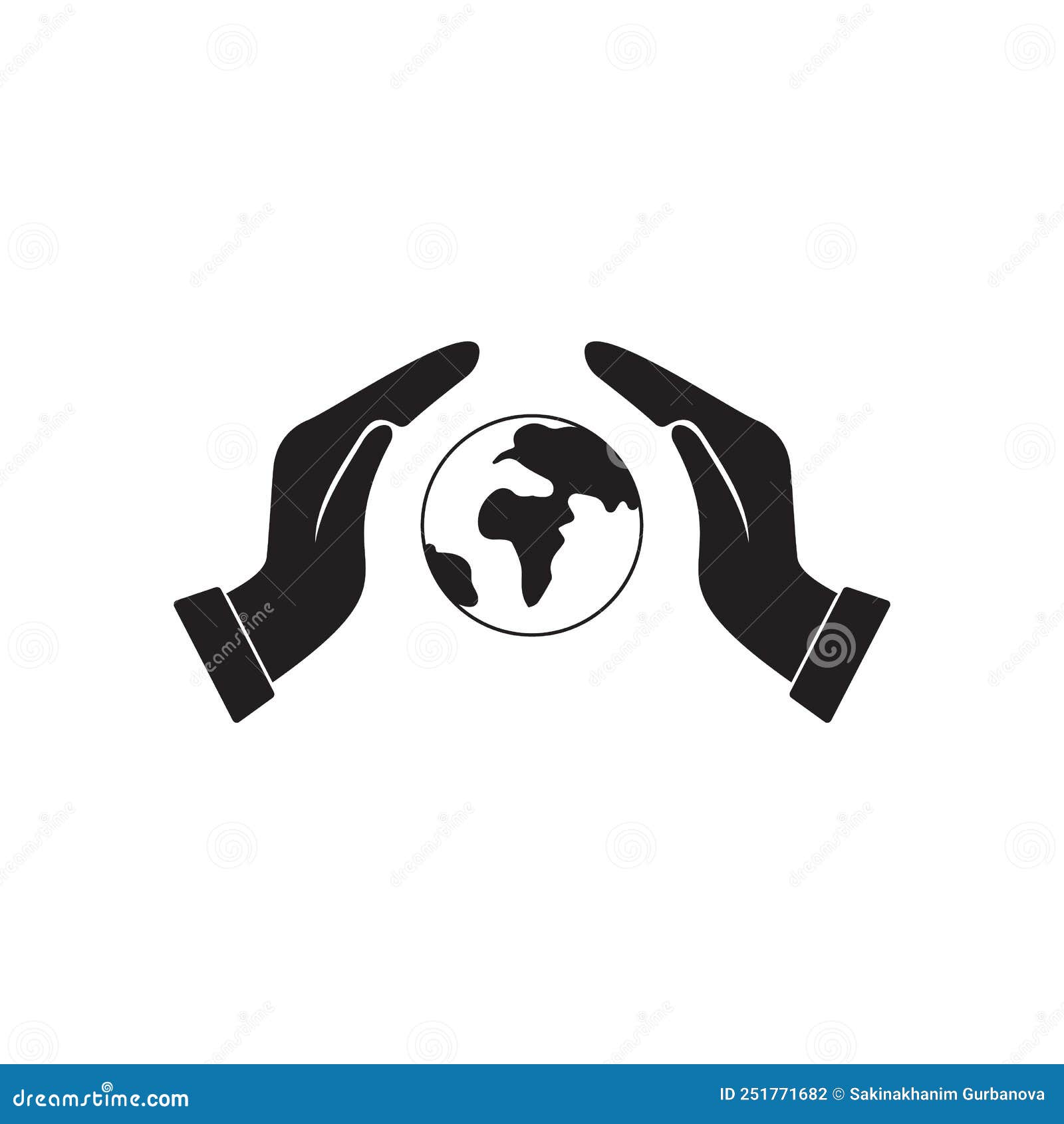 Global Hands Composition of Bumpy Items in Various Sizes and Color ...