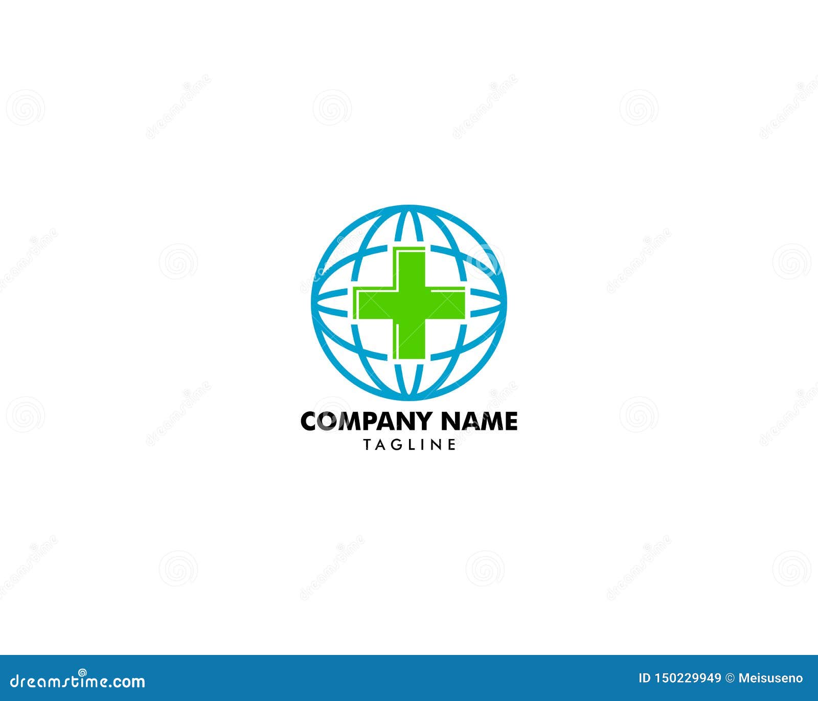 Global Health Logo Design Concept Stock Vector - Illustration of ...