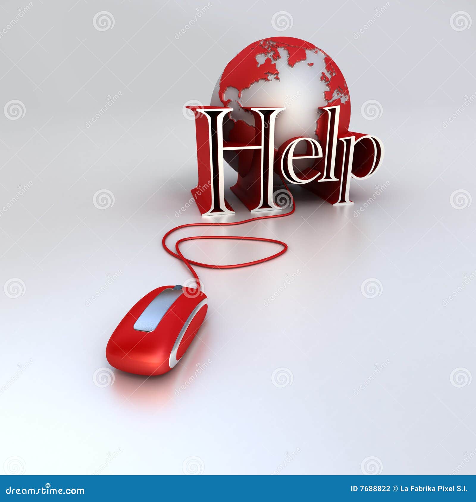 Global Help stock illustration. Illustration of online - 7688822
