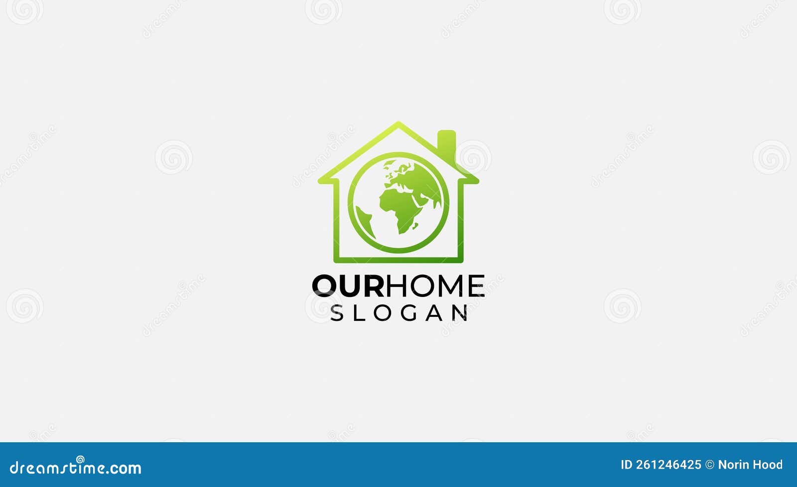Global Home Vector Logo Design Template World House Vector Stock Vector ...
