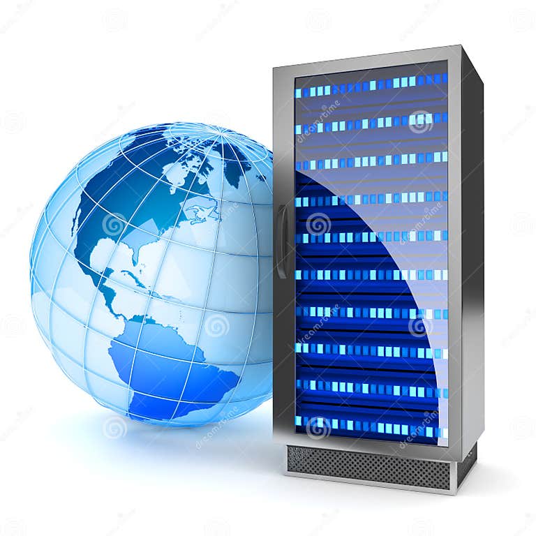 Global hosting stock illustration. Illustration of earth - 33014304