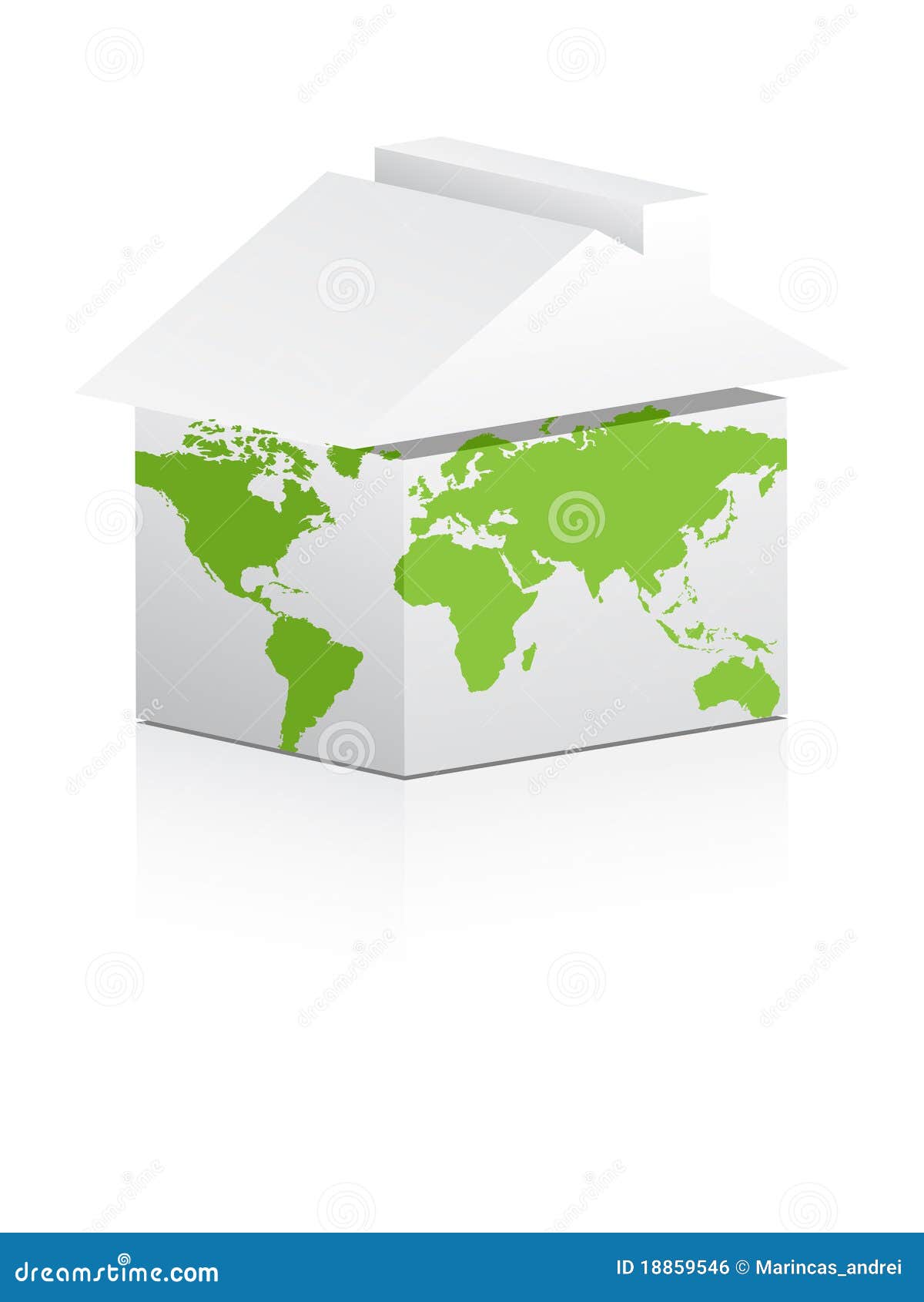 Global house stock vector. Illustration of construction - 18859546