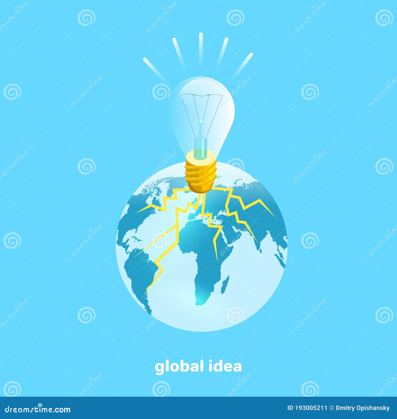 Global idea 2 stock vector. Illustration of vector, currency - 193005211