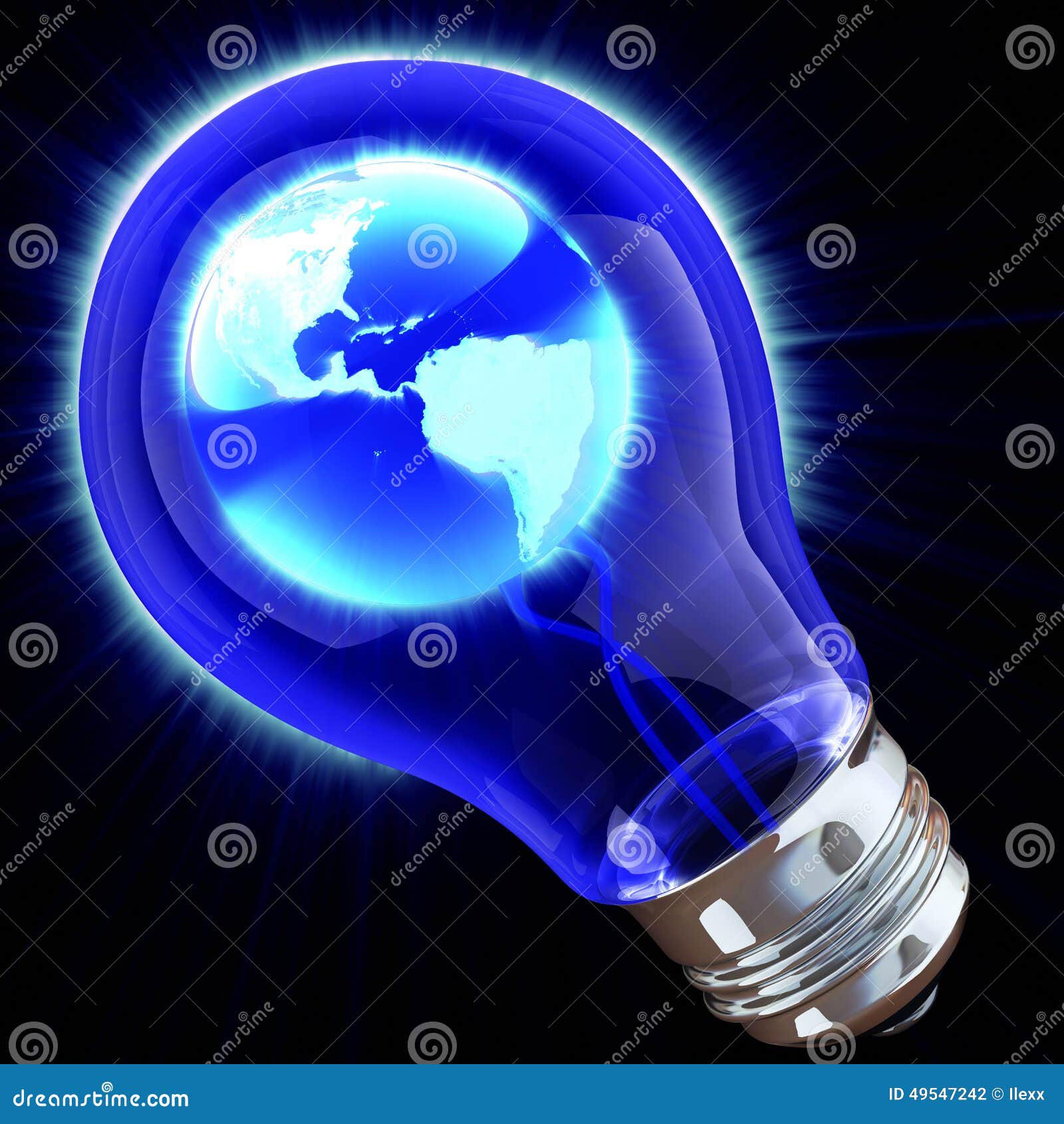 Global idea stock illustration. Illustration of shiny - 49547242