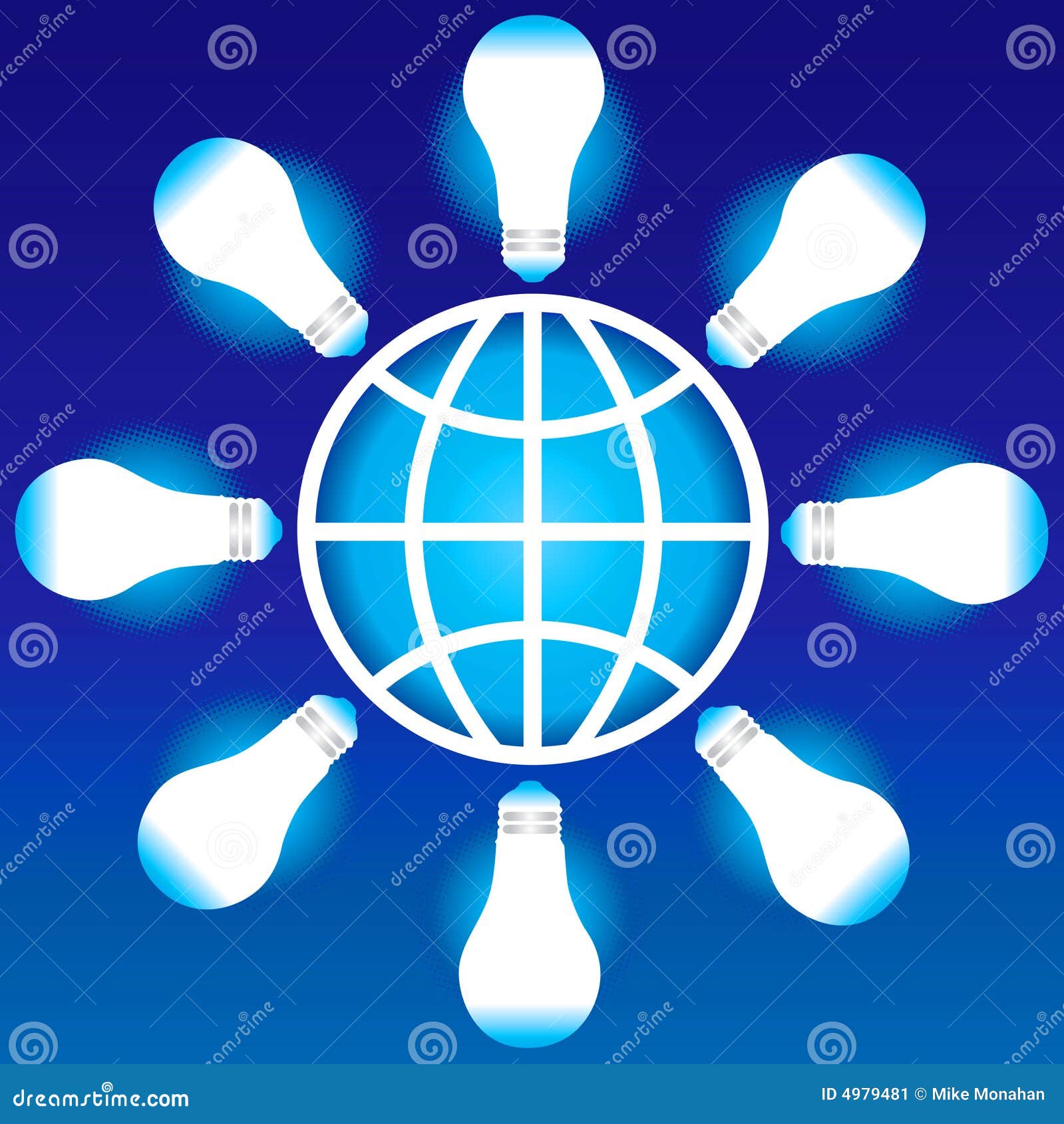 Global Ideas stock vector. Illustration of circle, vector - 4979481