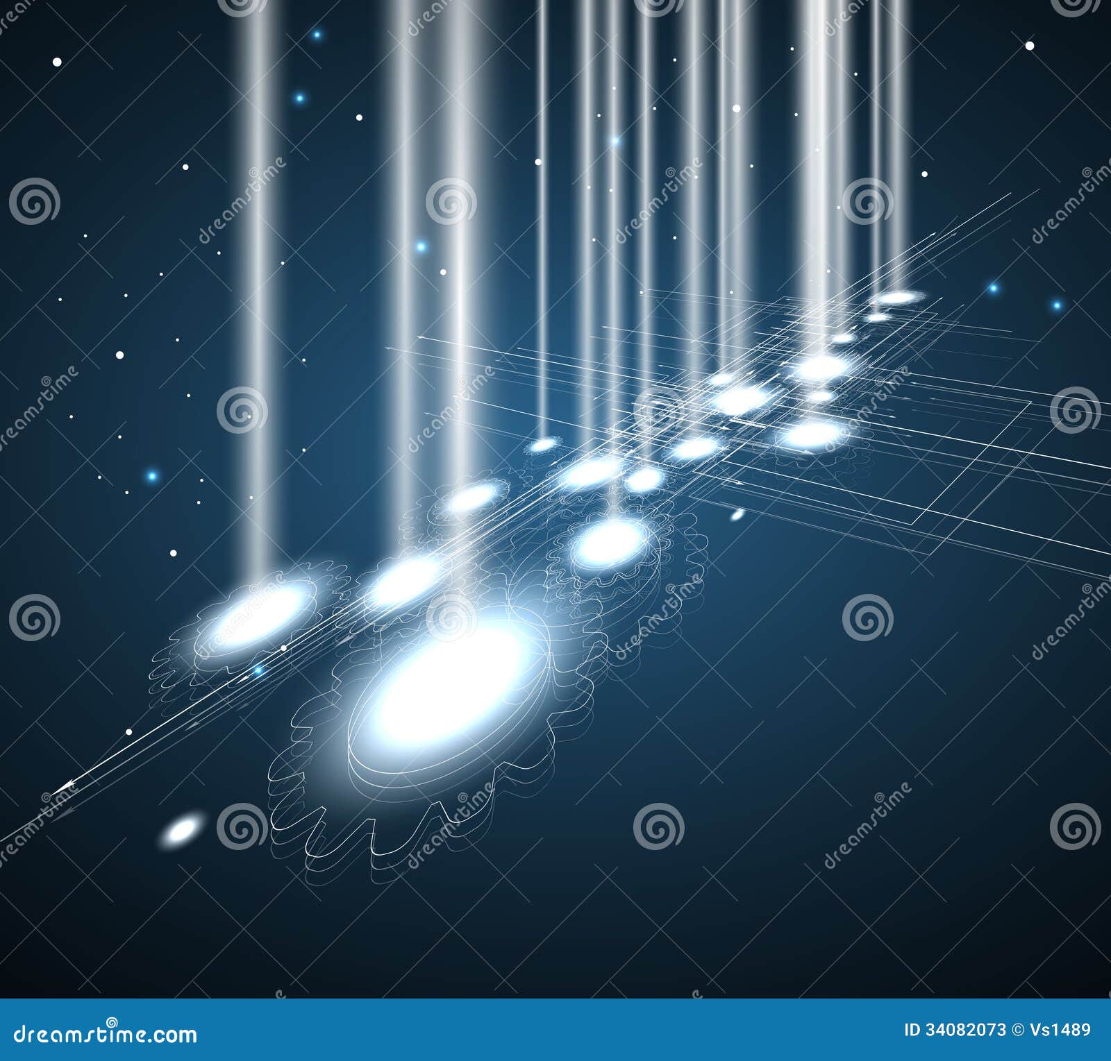 Global Infinity Computer Technology Concept Busin Stock Vector ...