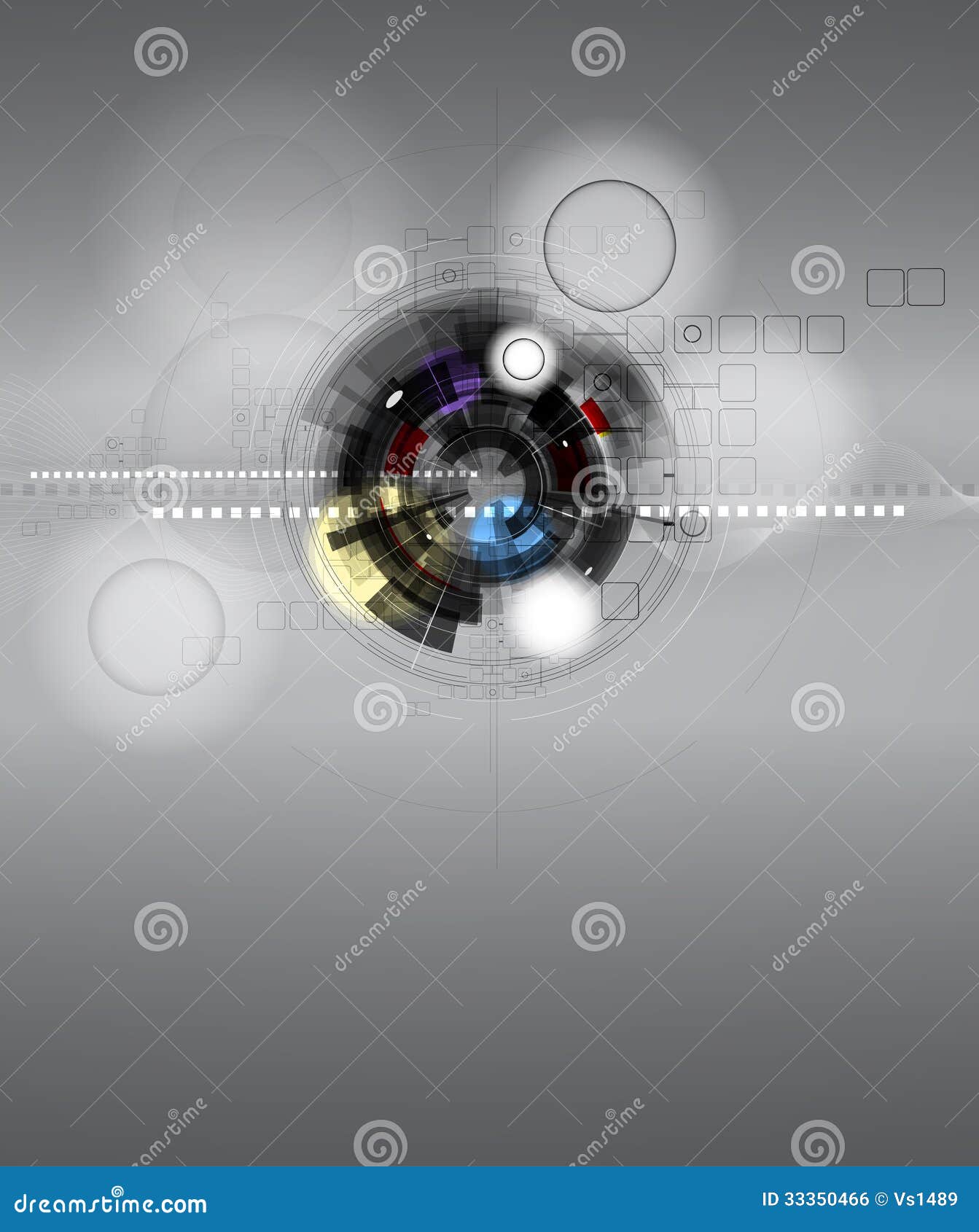 Global Infinity Computer Technology Concept Business Background Stock ...