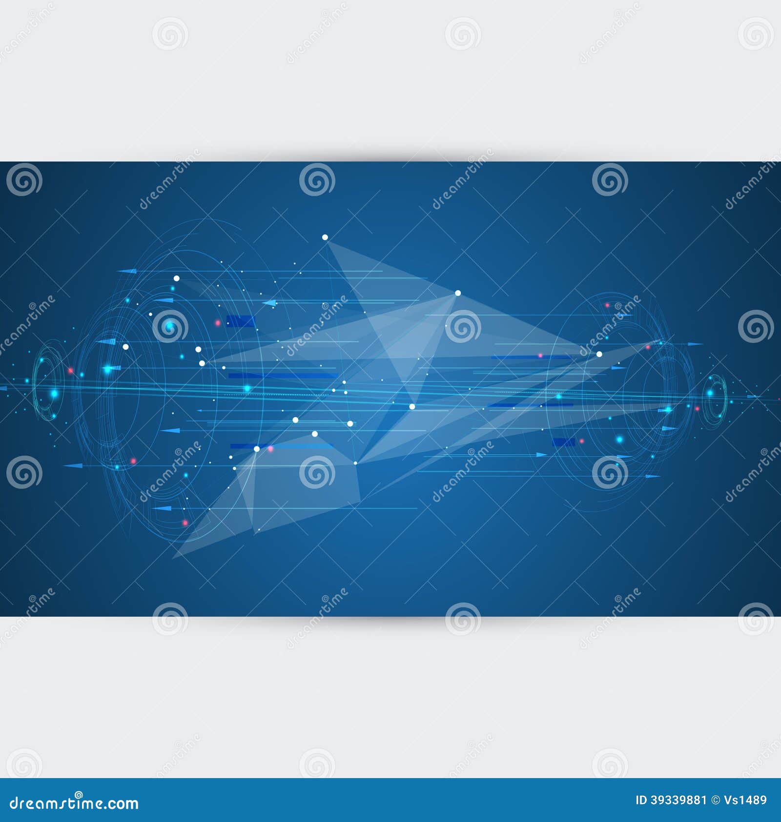 Global Infinity Computer Technology Concept Business Background Stock ...