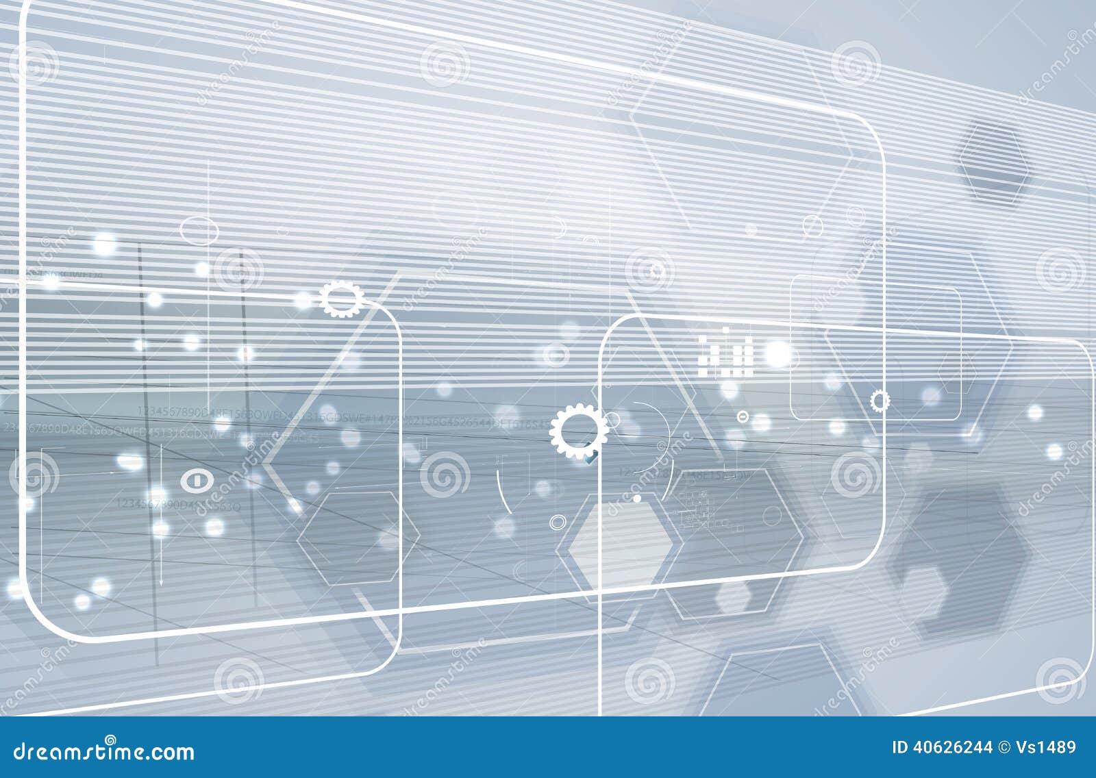 Global Infinity Computer Technology Concept Business Background Stock ...