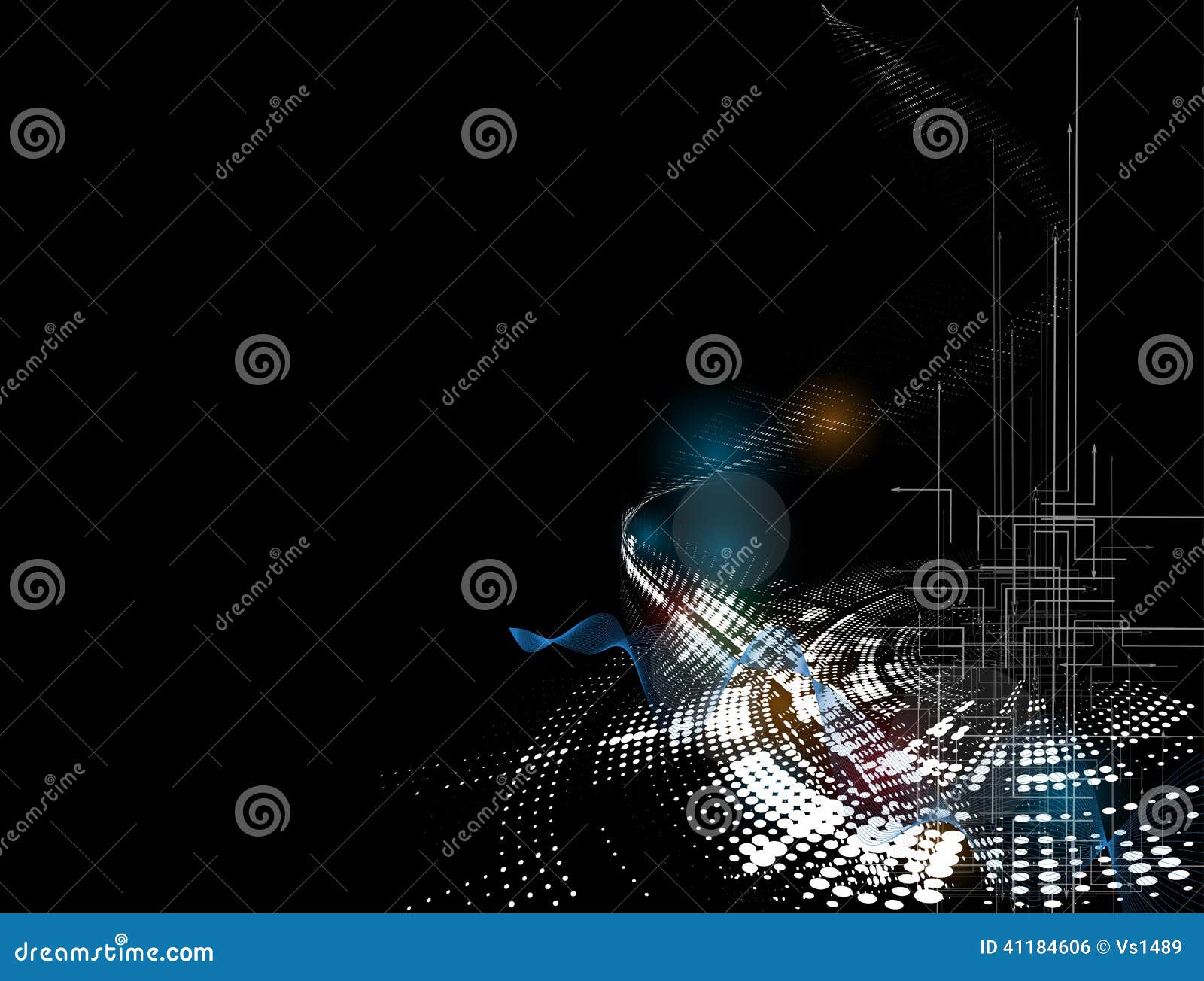 Global Infinity Computer Technology Concept Business Background Stock ...