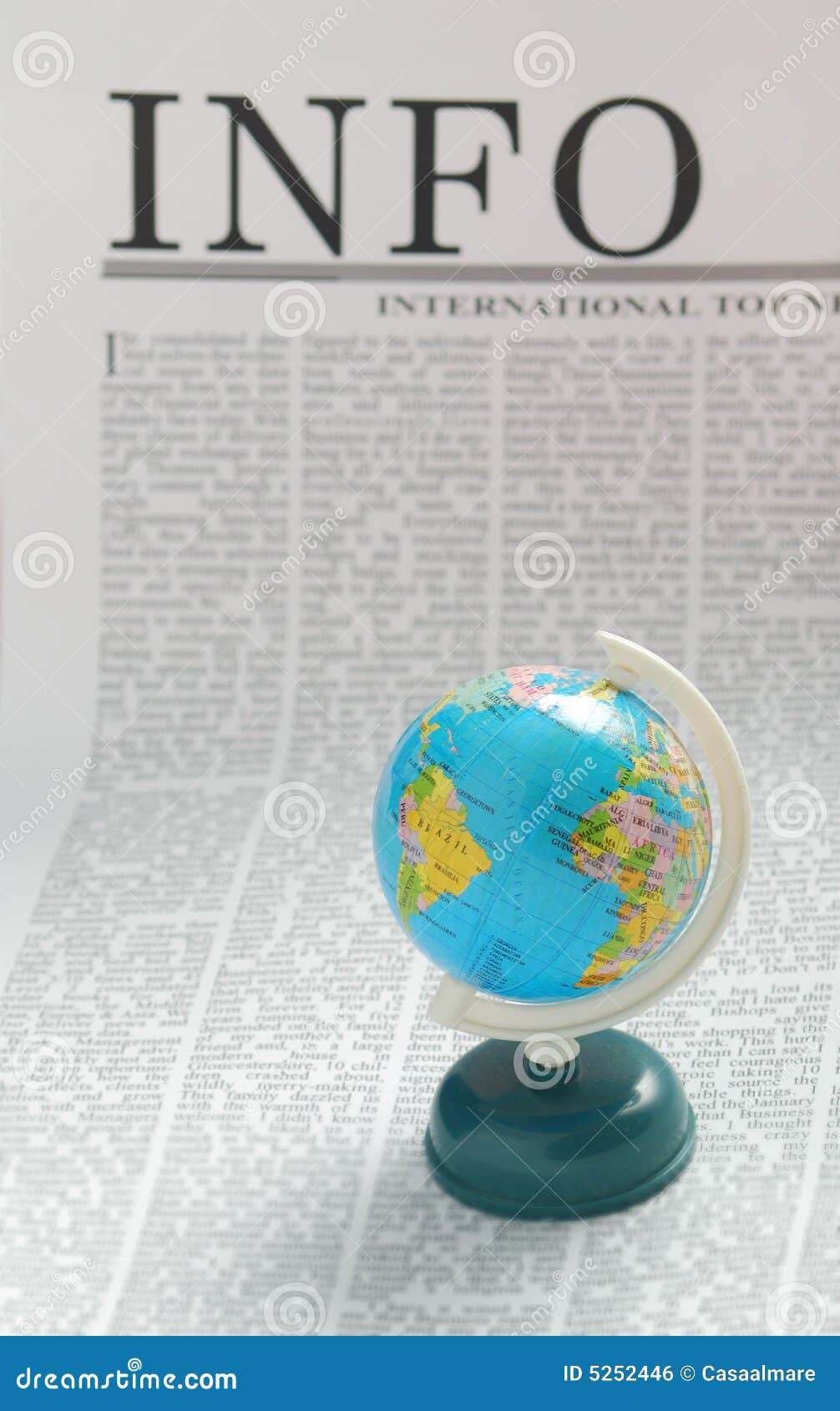 Global info stock photo. Image of publication, headline - 5252446