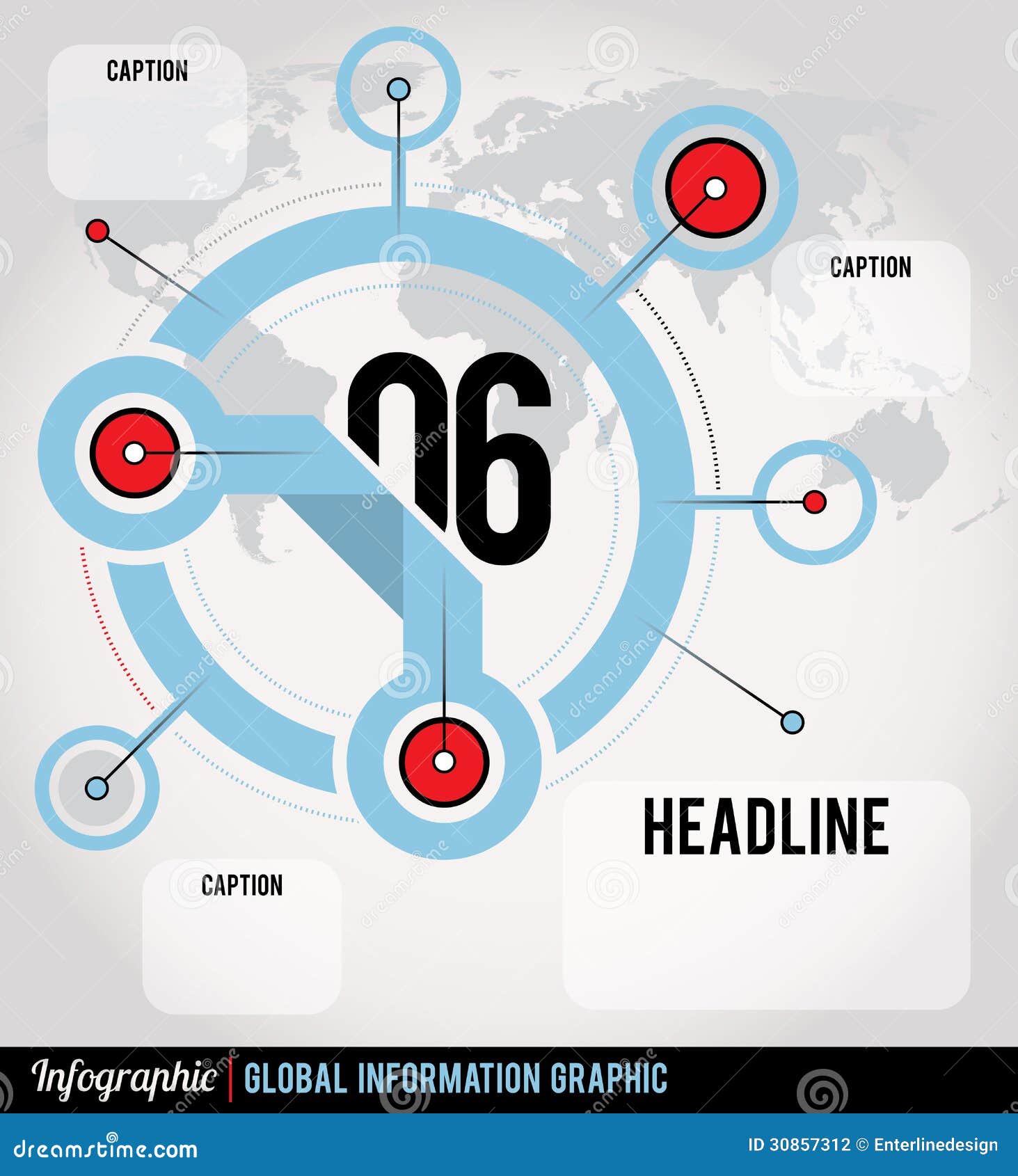 Global Infographic stock vector. Illustration of data - 30857312