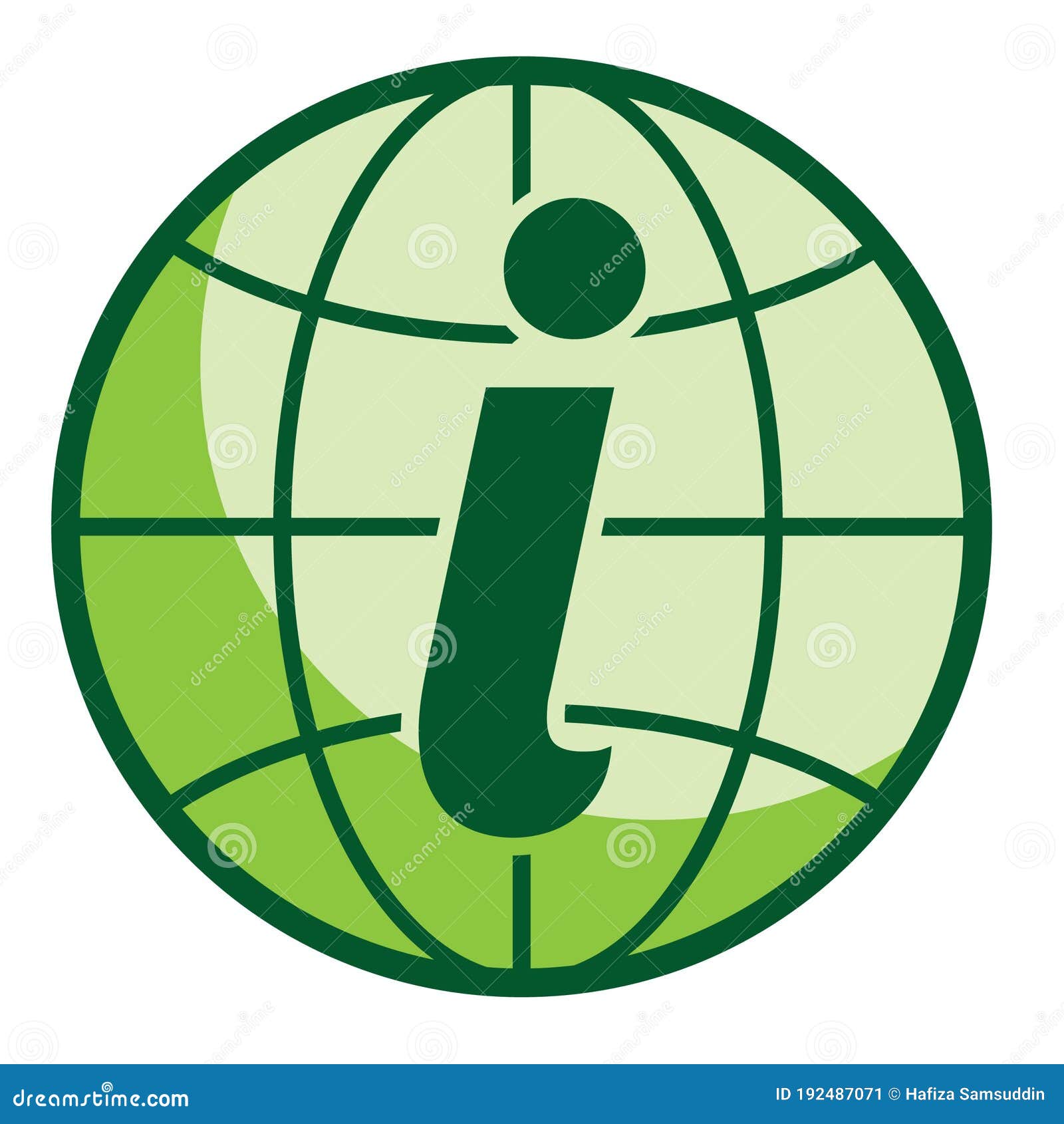 Global Information Concept. Vector Illustration Decorative Design Stock ...