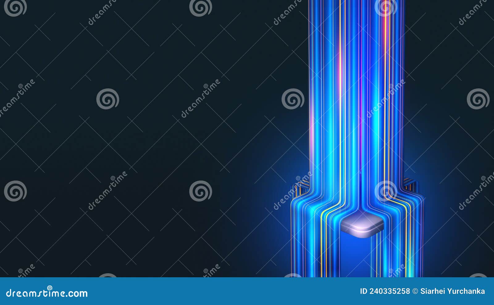 Information Flows In Digital Global Blockchain. Generative AI Royalty ...