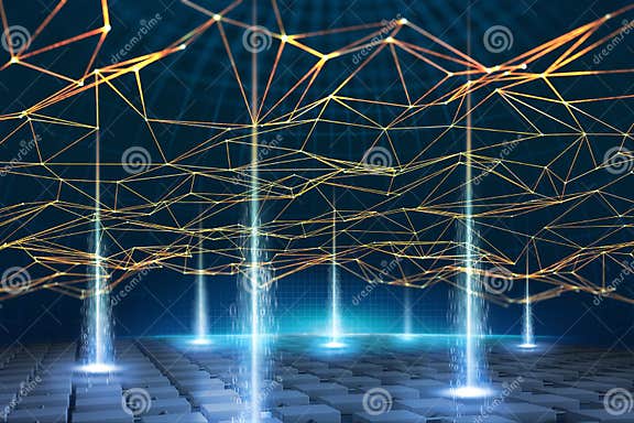 Global Information Network is Based on Blockchain Technology. Visual ...