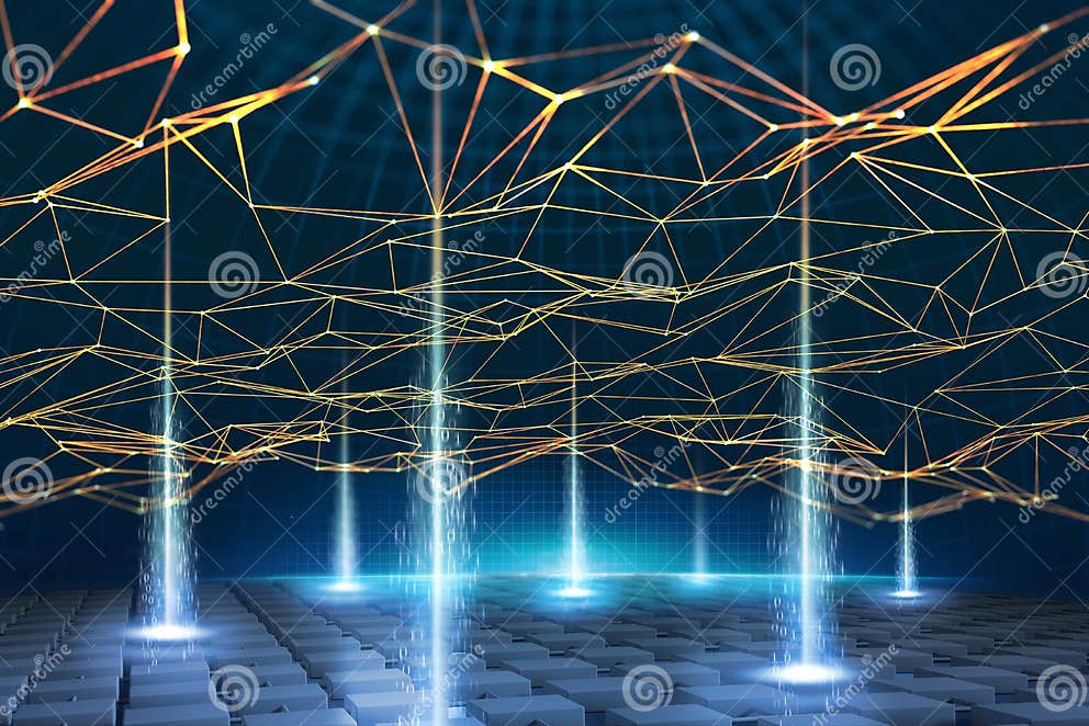 Global Information Network is Based on Blockchain Technology. Visual ...